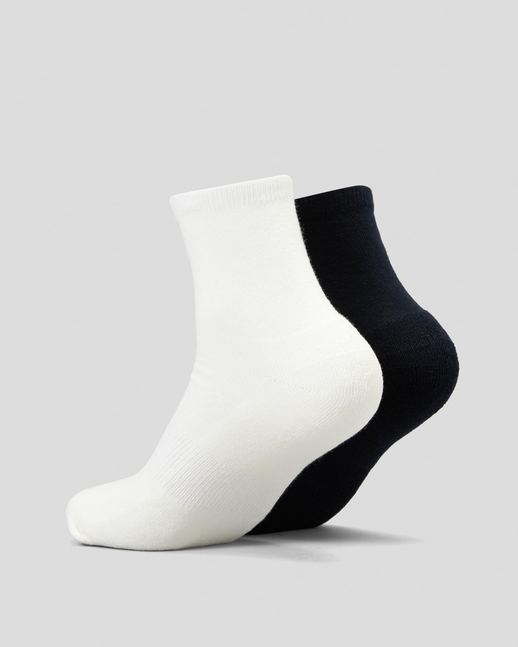 Santa Cruz Poppy Stack Strip Sock 2 Pack In Multi - FREE* Shipping ...