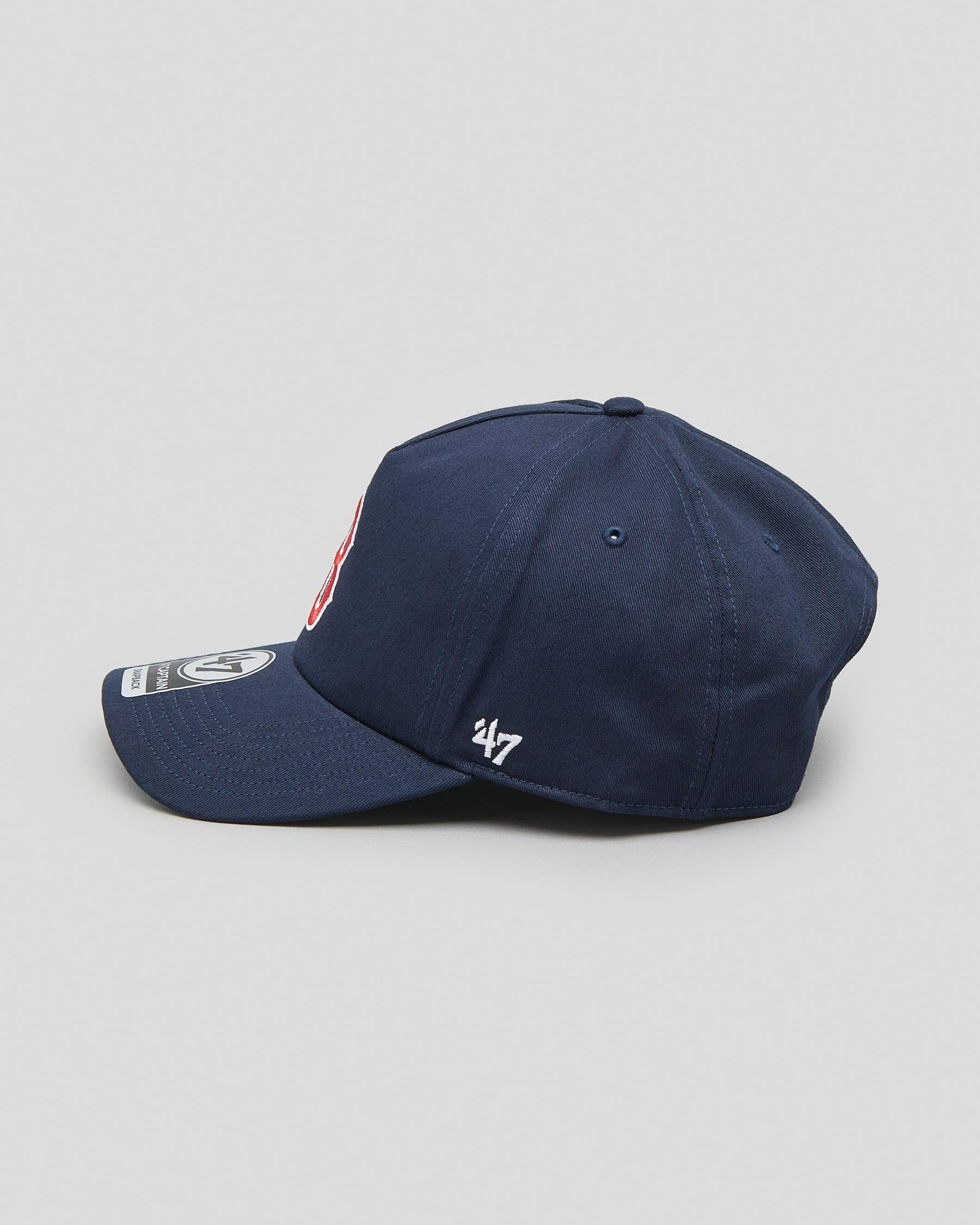 Shop Forty Seven Boston Red Sox Nantasket 47 Captain DTR Cap In Navy ...