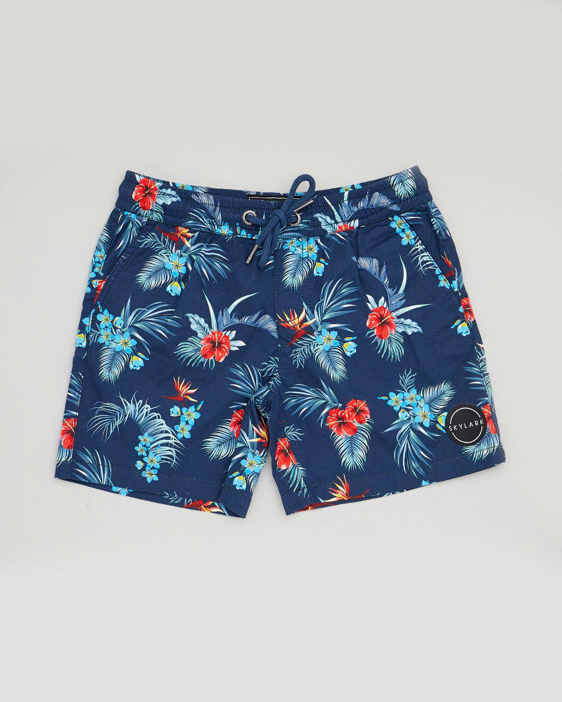 Shop Skylark Toddlers' Alarm Mully Shorts In Navy - Fast Shipping ...