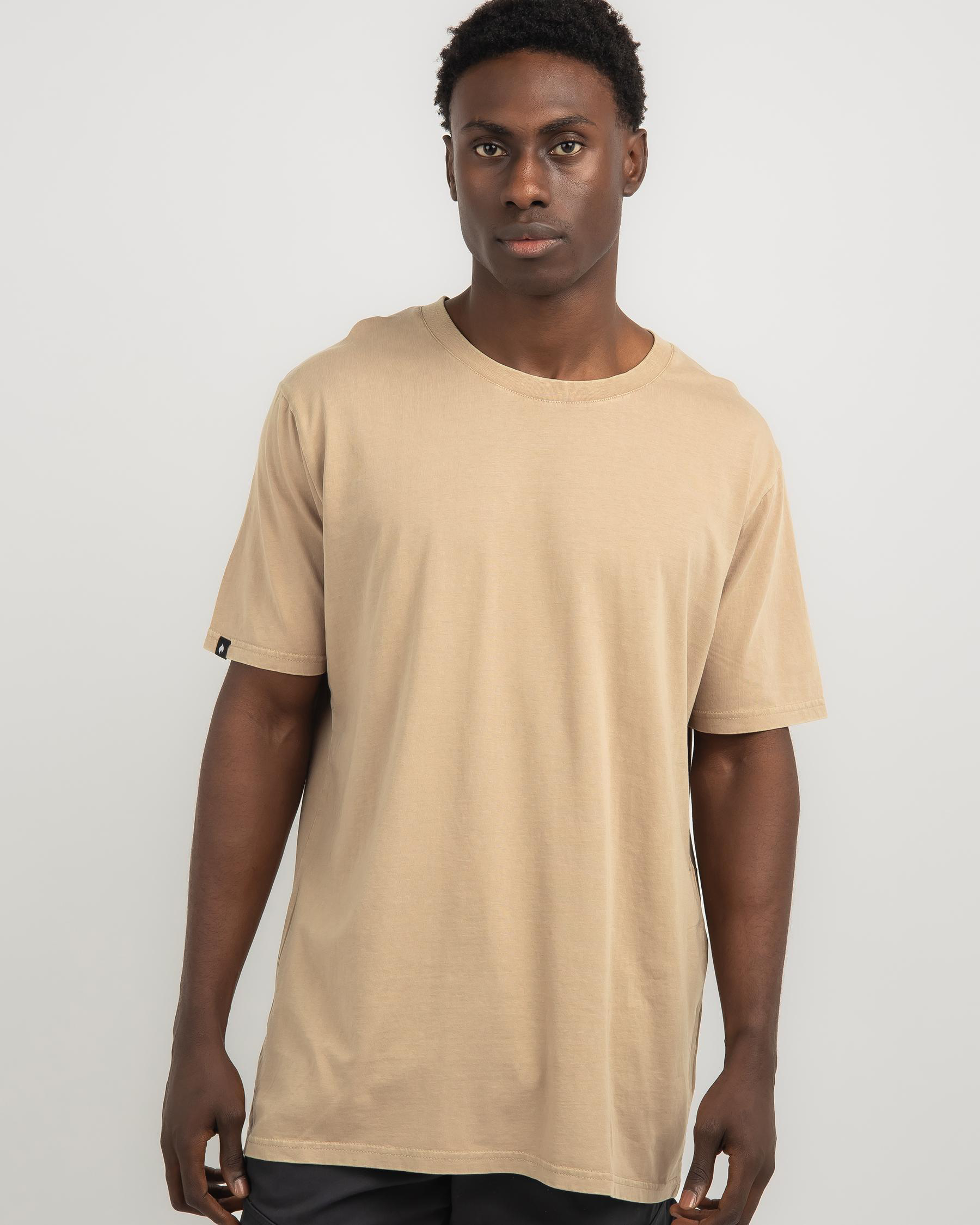Shop Lucid Essential Acid 2.0 T-Shirt In Tan Acid - Fast Shipping ...
