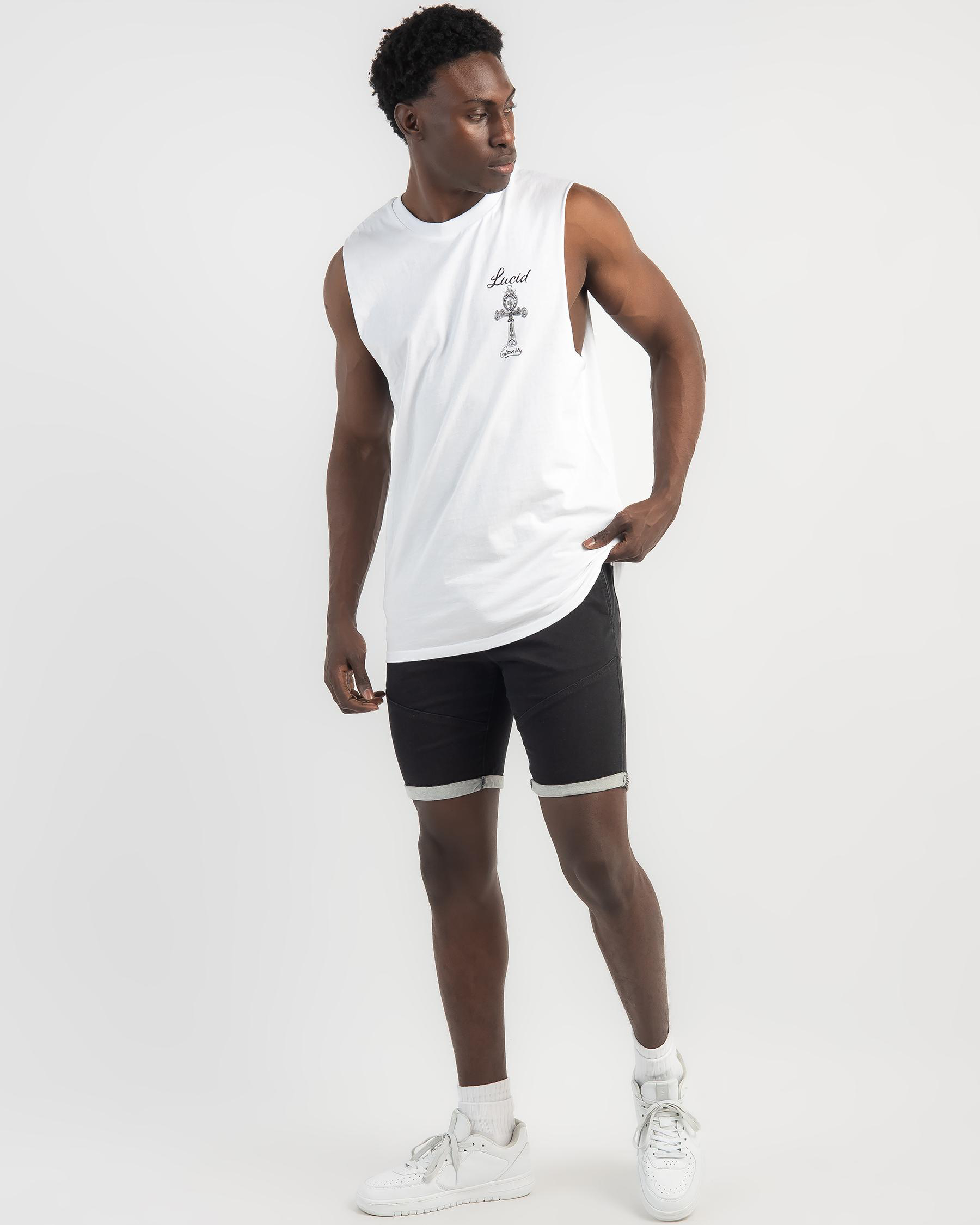 Shop Lucid Express Walk Shorts In Black - Fast Shipping & Easy Returns ...
