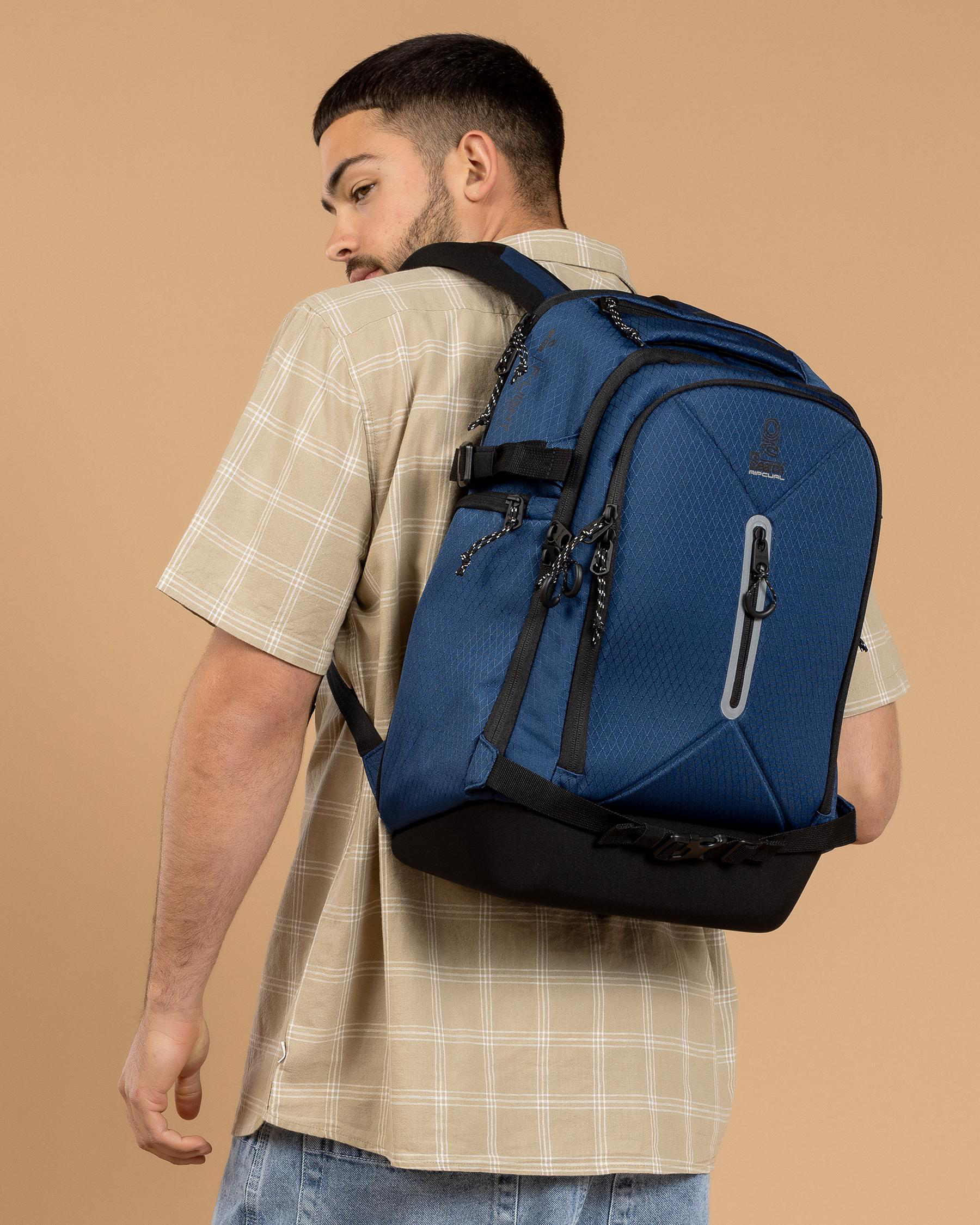 Shop Rip Curl F-Light Posse 35L Search Backpack In Light Navy - Fast ...