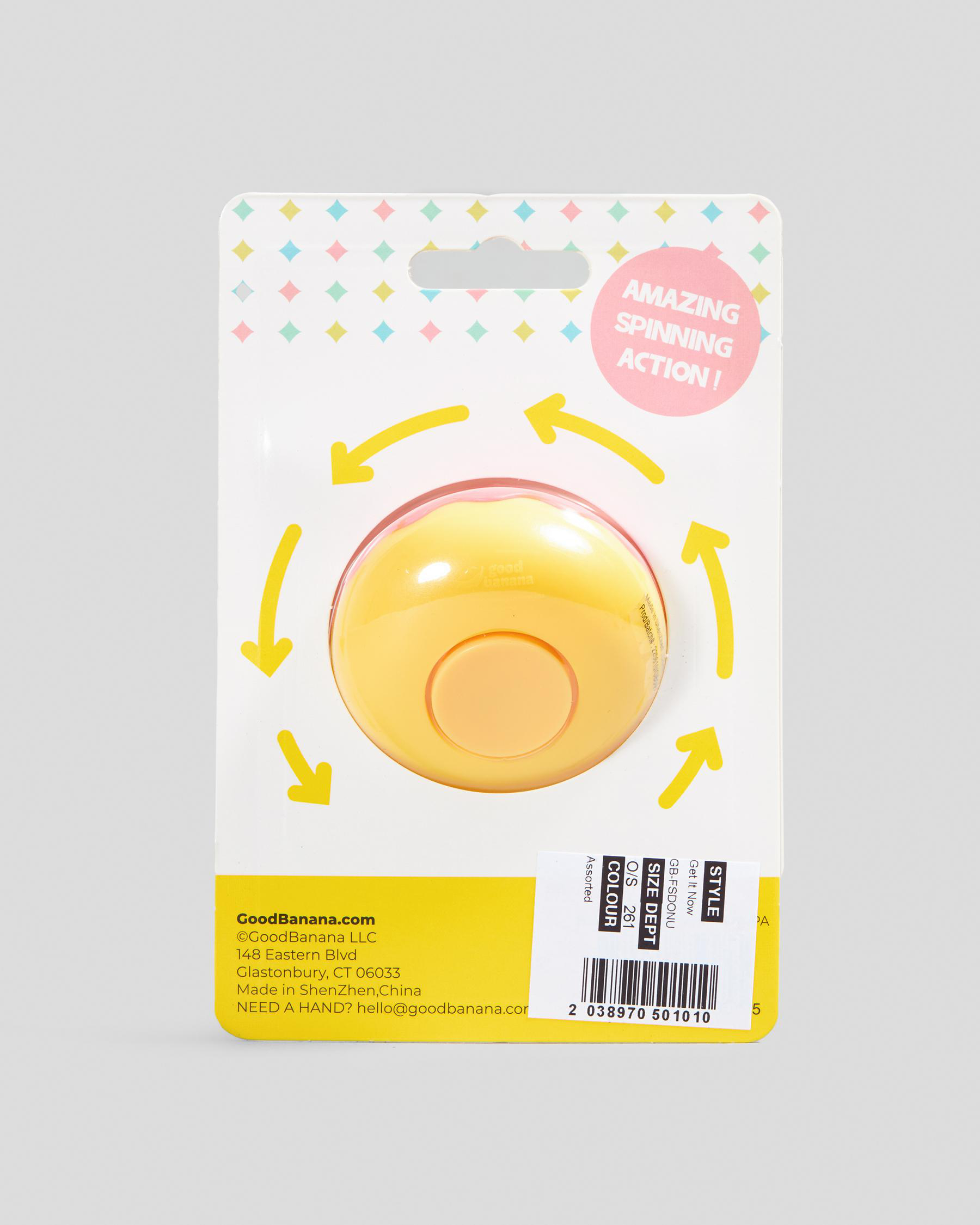 Shop Get It Now Donut Fidget Spinner In Assorted - Fast Shipping & Easy ...