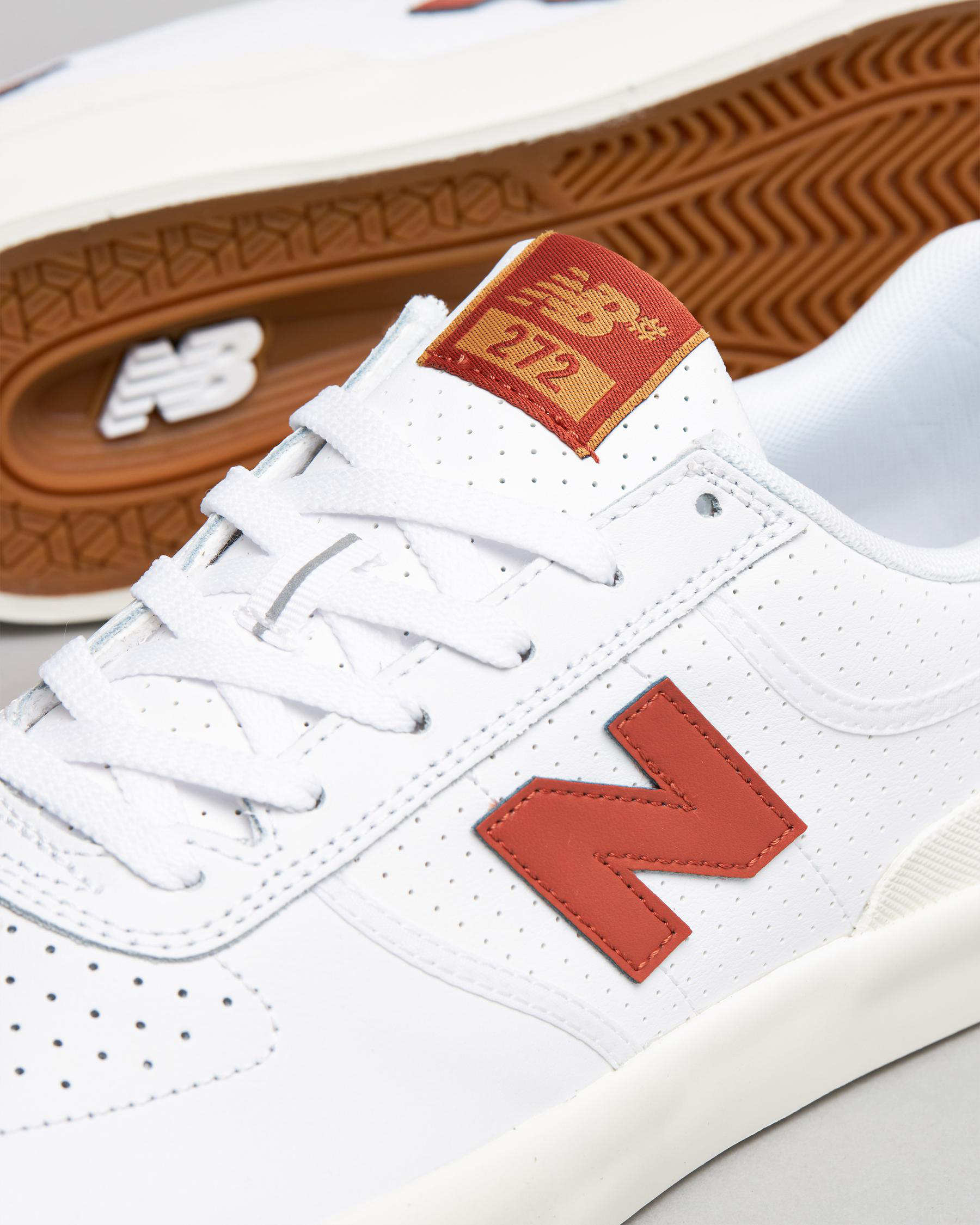 Shop New Balance NB 272 Shoes In White/camel - Fast Shipping & Easy ...