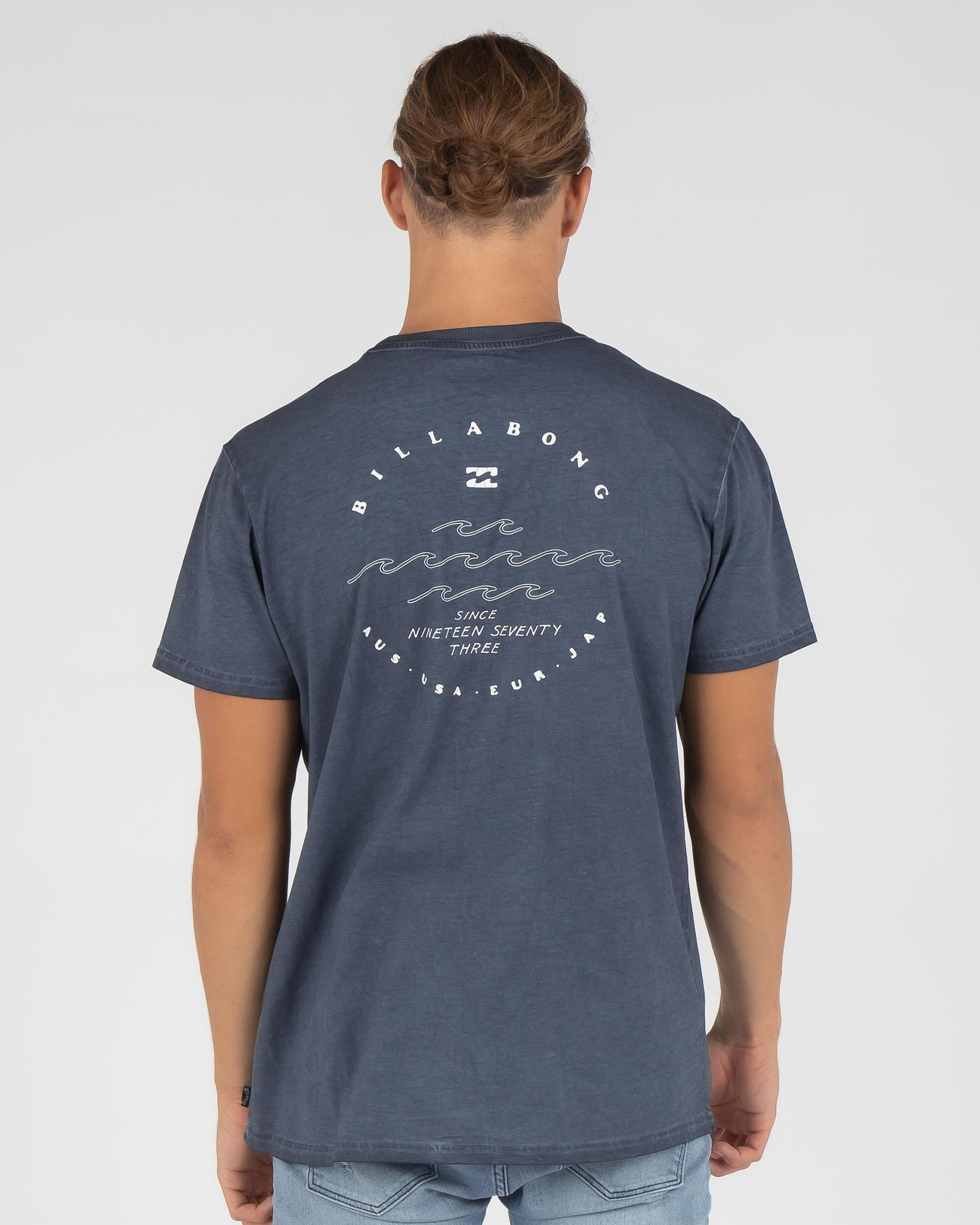 Shop Billabong Wavy Davy T-Shirt In Dark Indigo - Fast Shipping & Easy Returns - City Beach ...