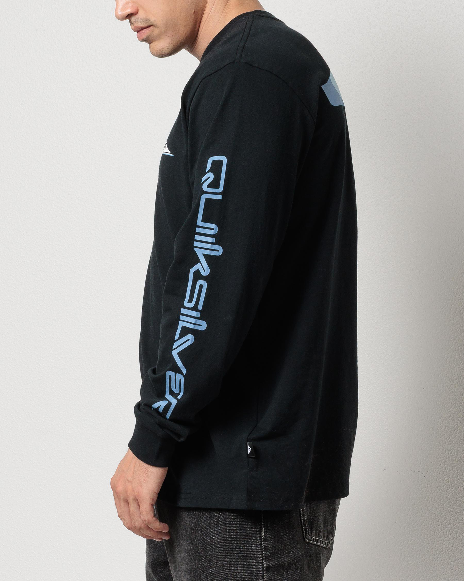 Shop Quiksilver Warp Drive T-Shirt In Black - Fast Shipping & Easy ...