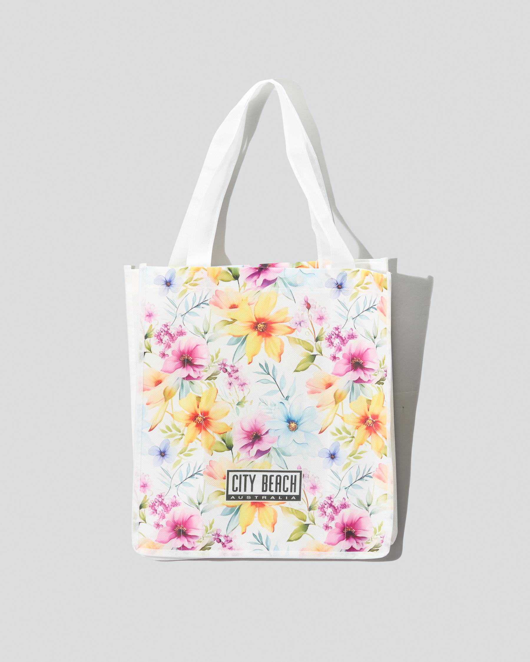 Get It Now Melrose Eco Bag In Floral - FREE* Shipping & Easy Returns ...