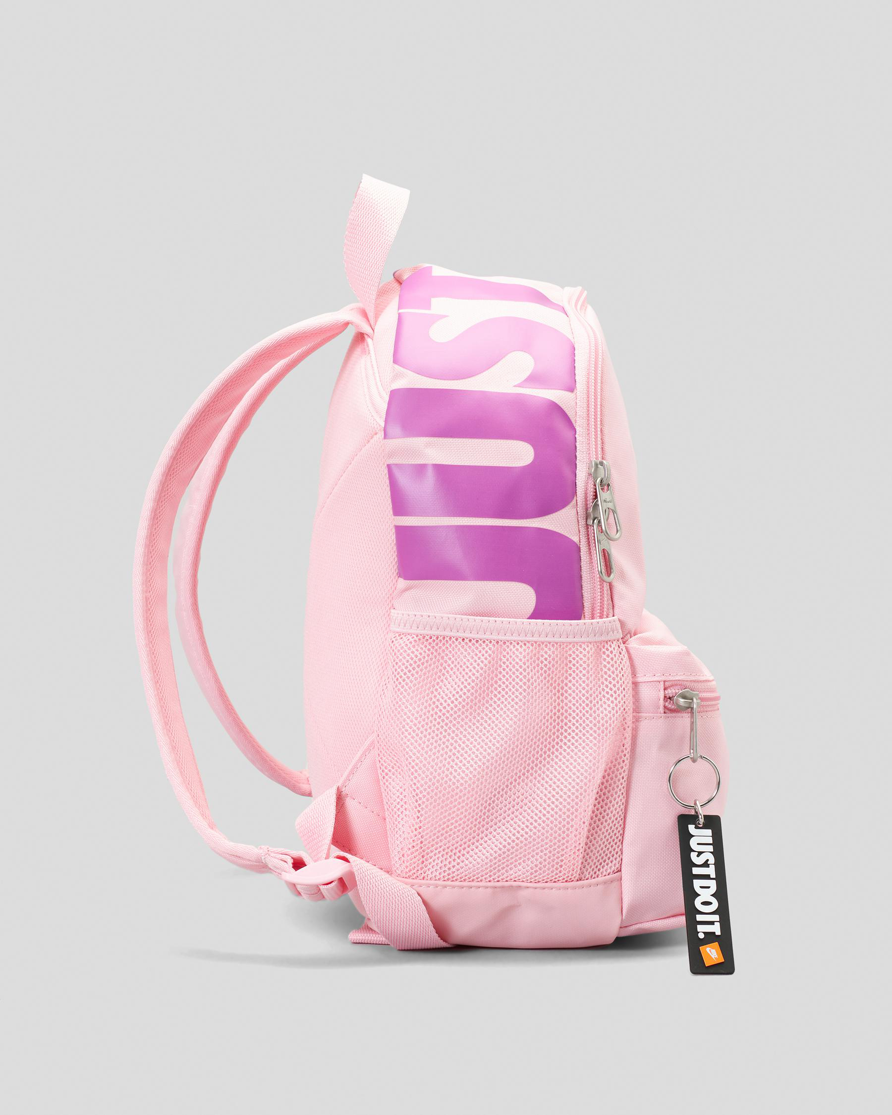 Nike Mini Brazilia Backpack In Soft Pink/white - FREE* Shipping & Easy ...