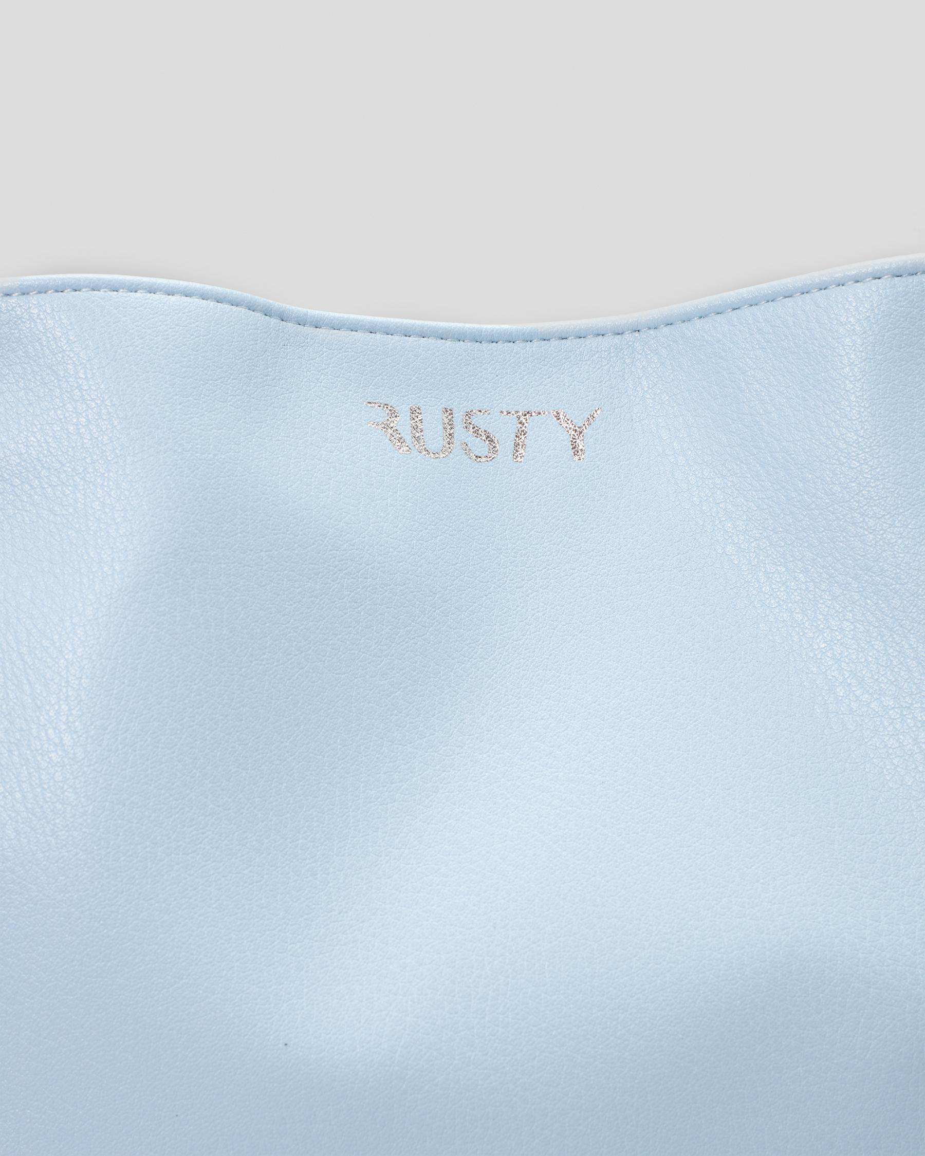 Shop Rusty Essence Hand Bag In Glacial Blue - Fast Shipping & Easy ...