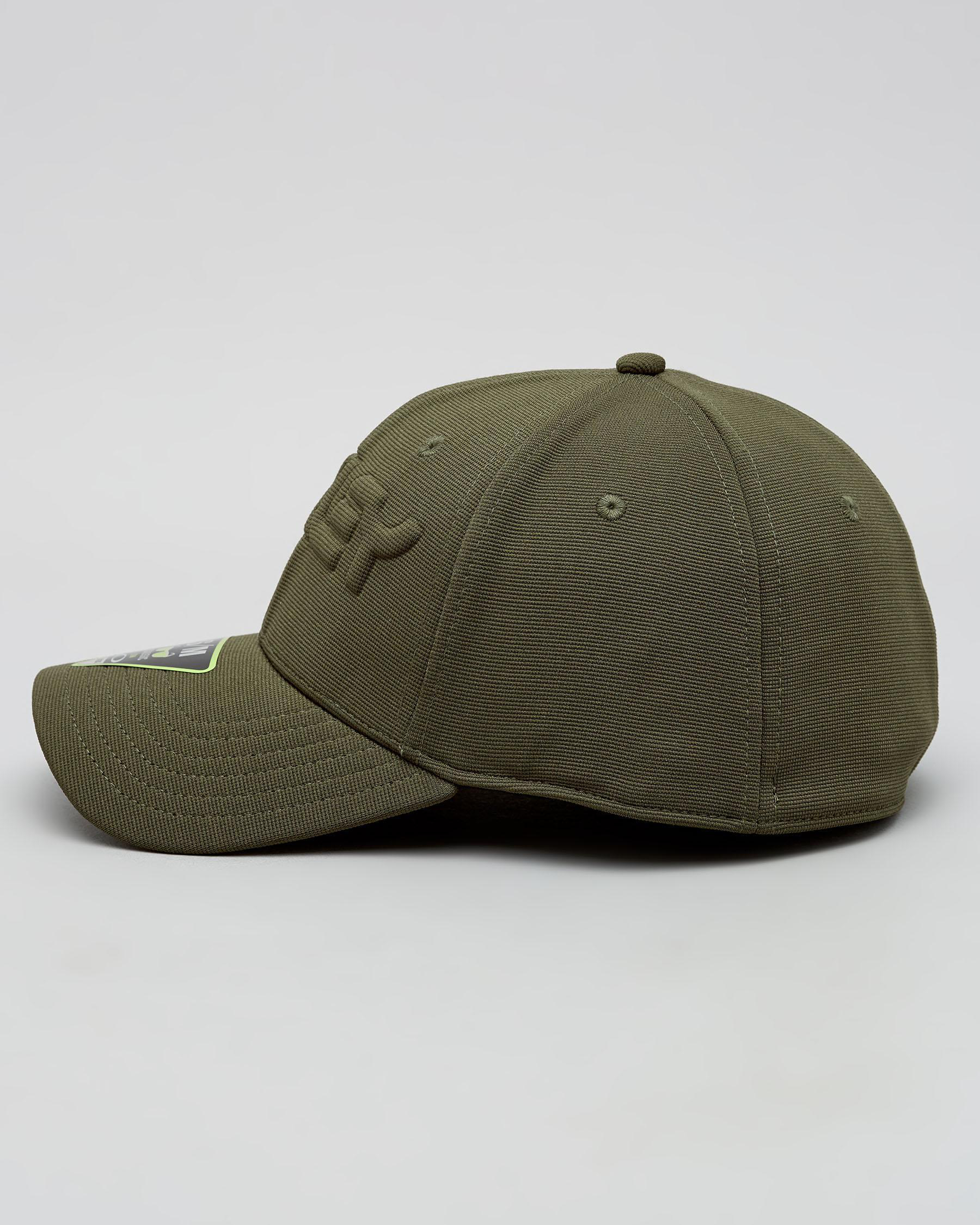 Shop Oakley Embossed Cap In Dark Brush - Fast Shipping & Easy Returns ...