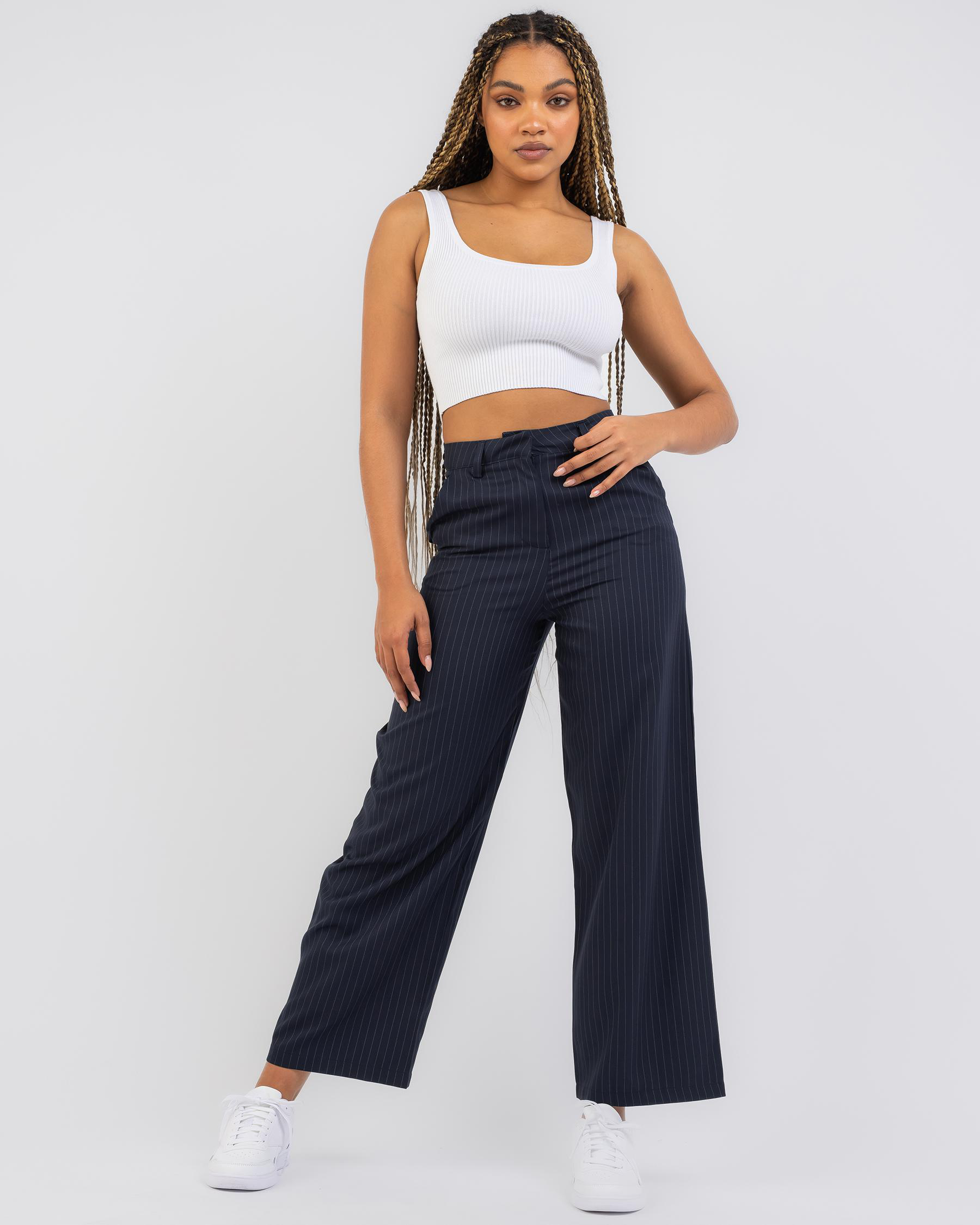 Shop Thanne Blake Pants In Navy - Fast Shipping & Easy Returns - City ...