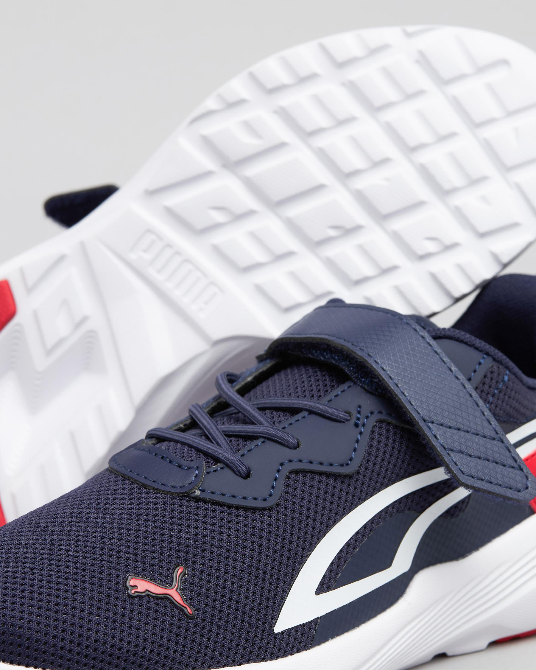 Shop Puma Junior Boys' All-Day Active Shoes In Peacoat-puma White-high ...