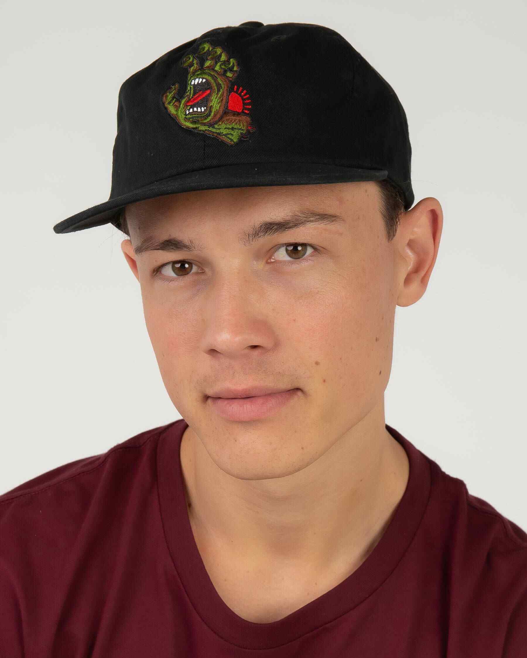 Shop Santa Cruz Flash Hand Cap In Black - Fast Shipping & Easy Returns ...