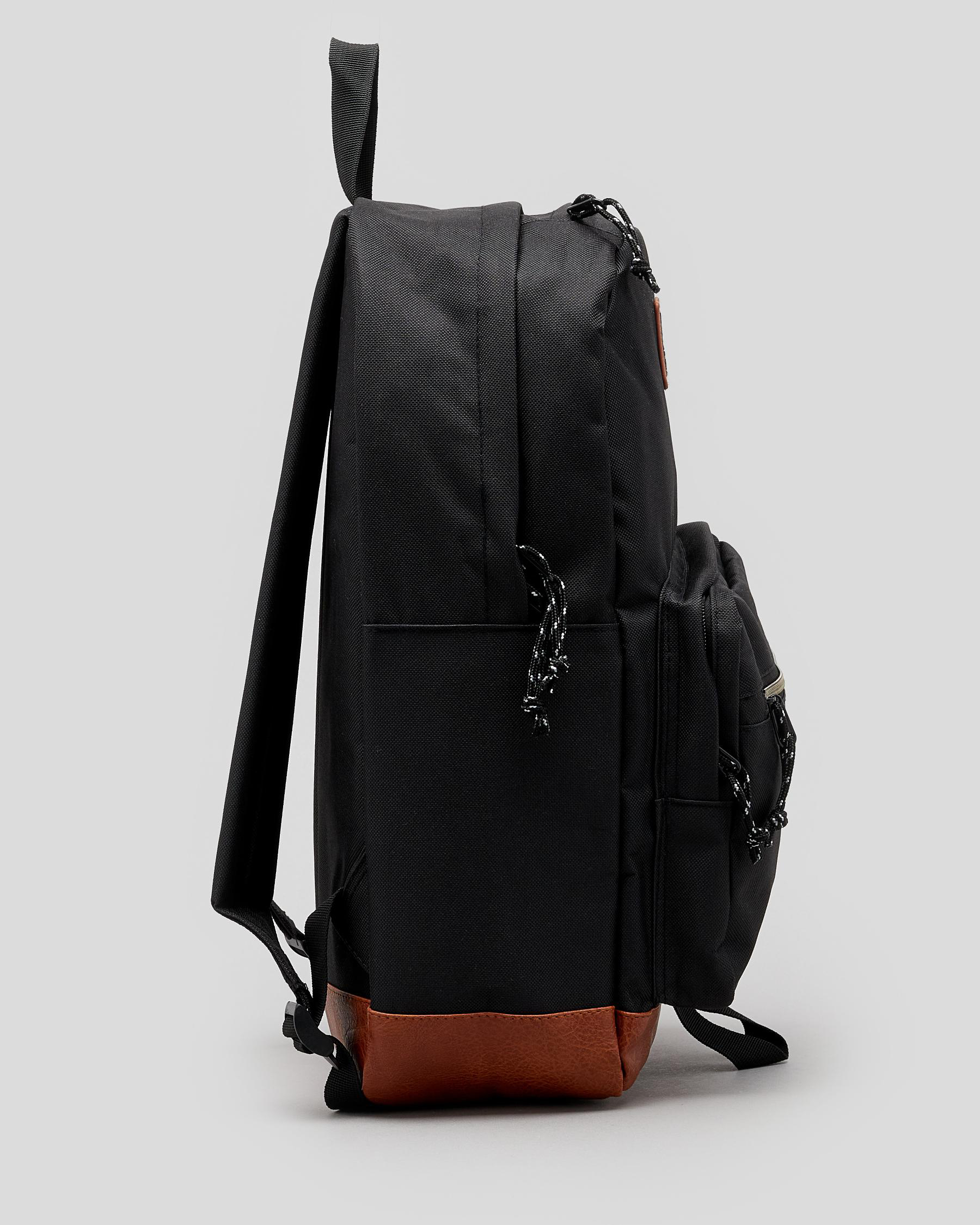 Shop Lucid Indicator Backpack In Black/tan - Fast Shipping & Easy ...