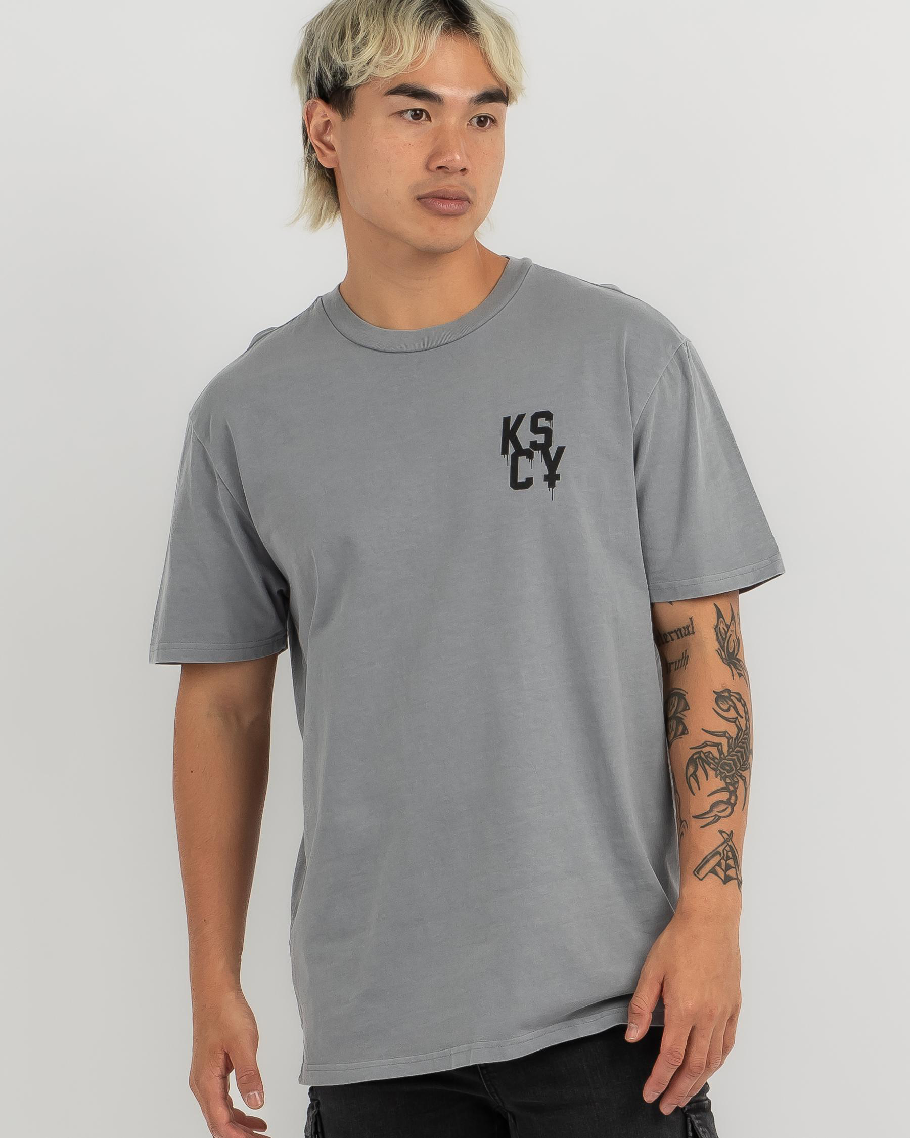 Shop Kiss Chacey Loara Relaxed T-Shirt In Pigment Skyrocket - Fast ...