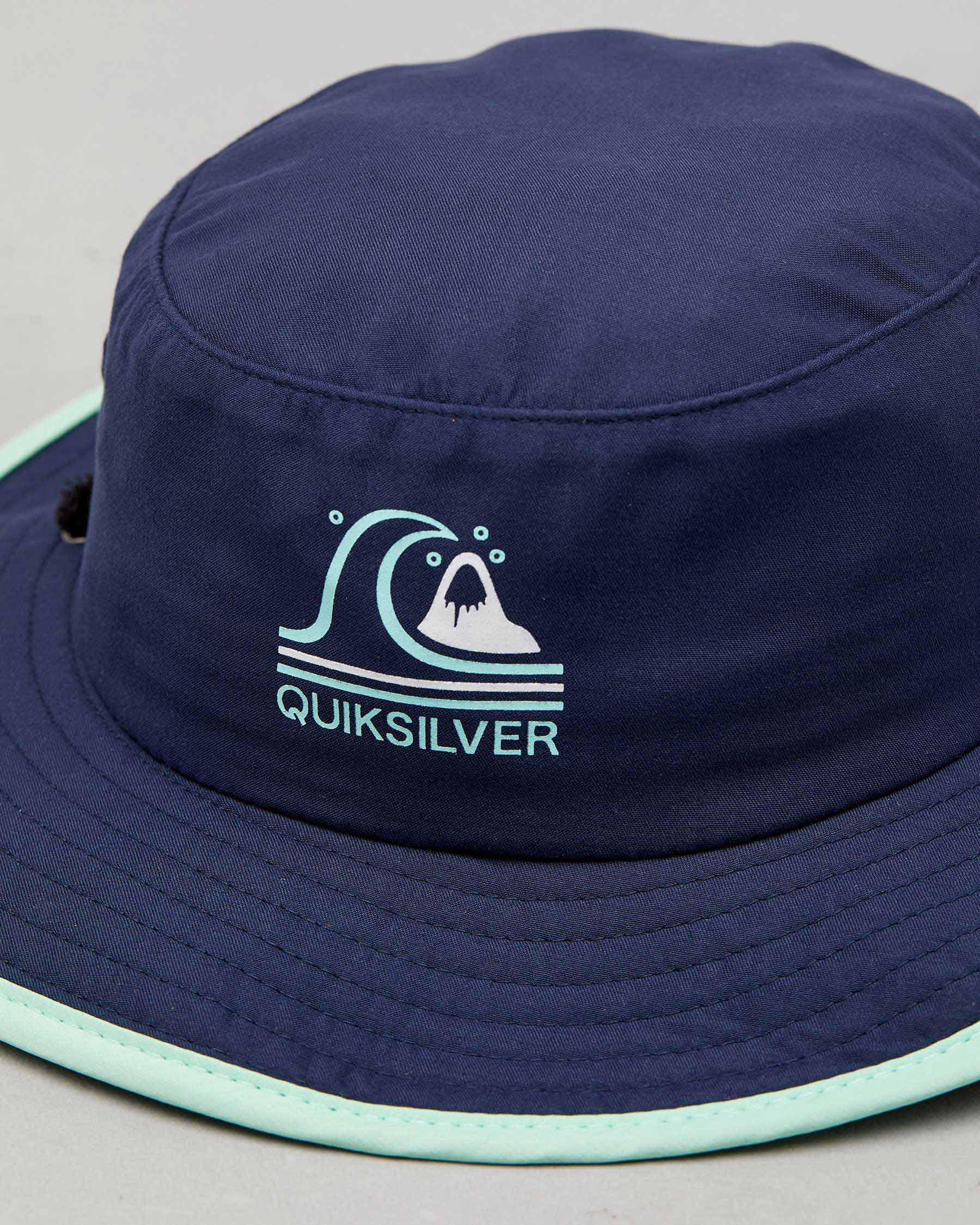 Shop Quiksilver Boys' Yappy Bucket Hat In Majolica Blue - Fast Shipping ...