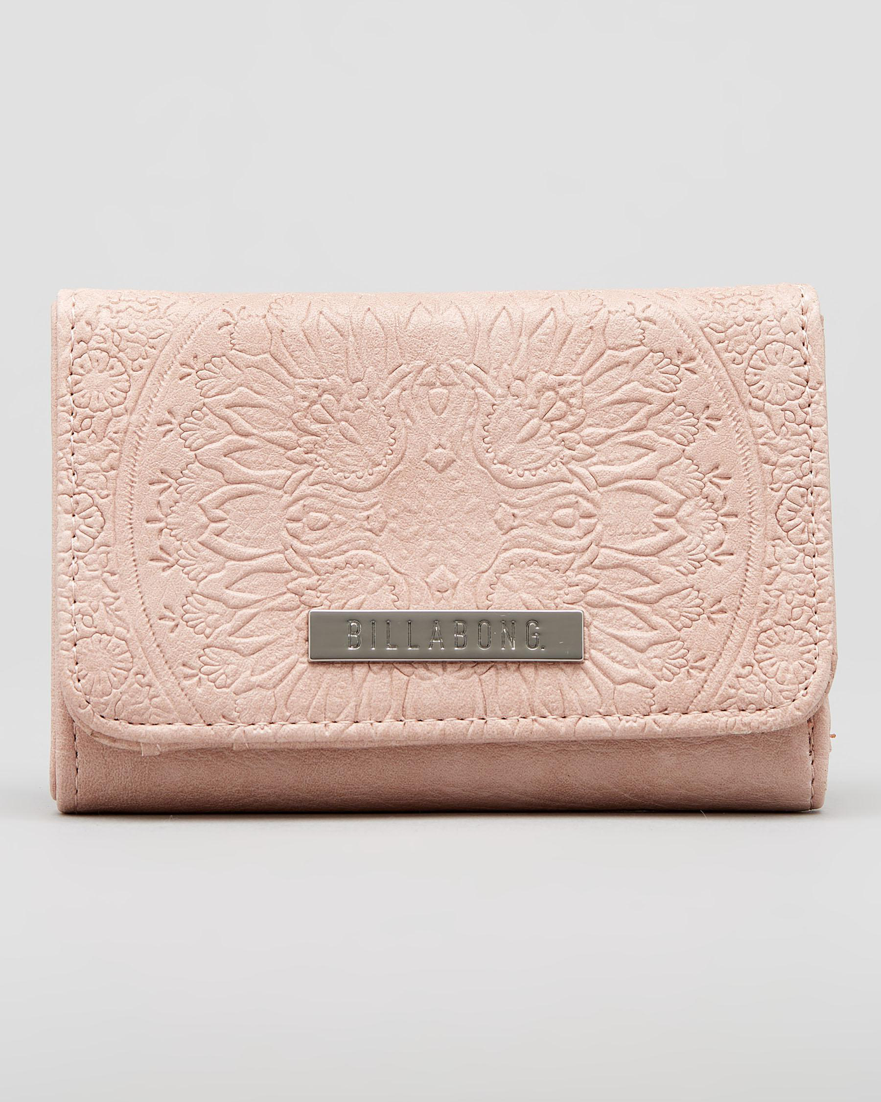 Shop Billabong New Dawn Wallet In Peach Parfait - Fast Shipping & Easy ...