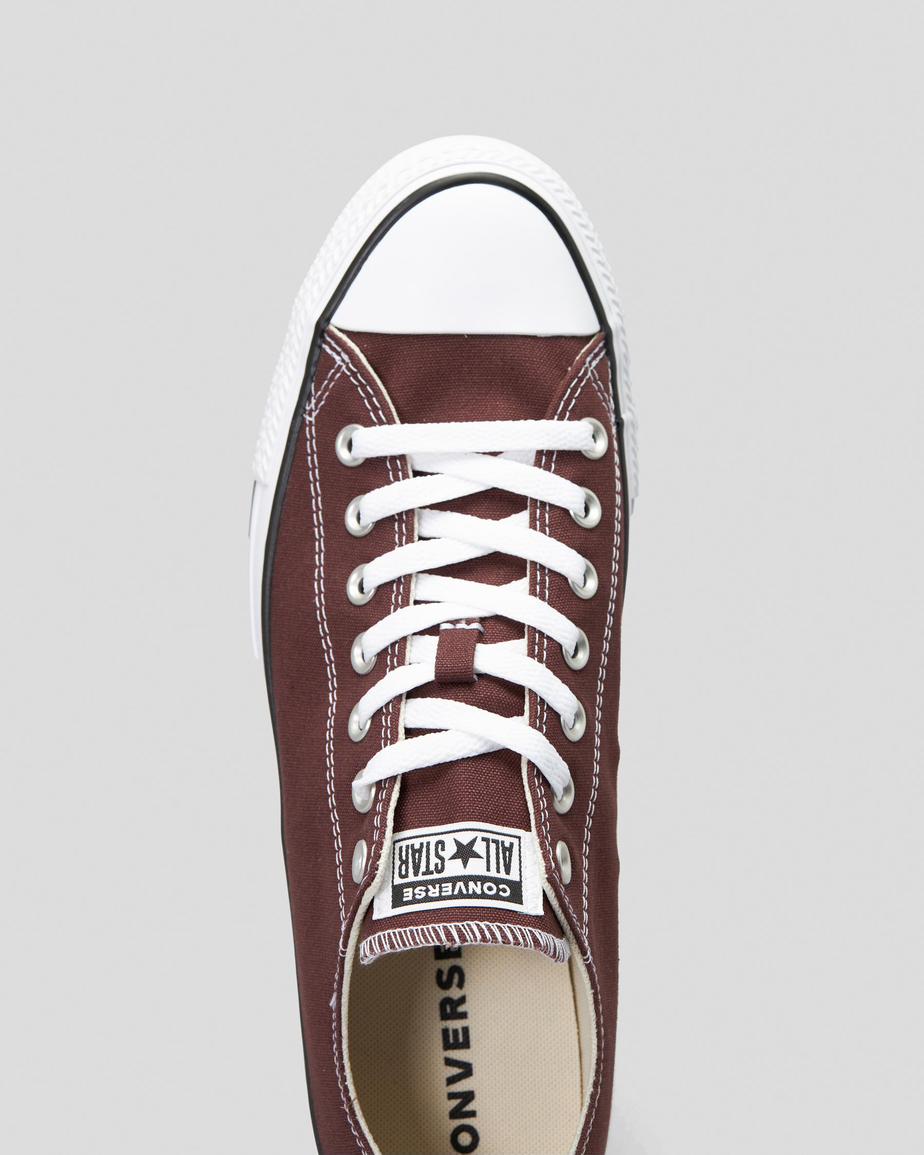 Shop Converse Chuck Taylor All Star Low-Cut Fall Tone Shoes In Eternal ...