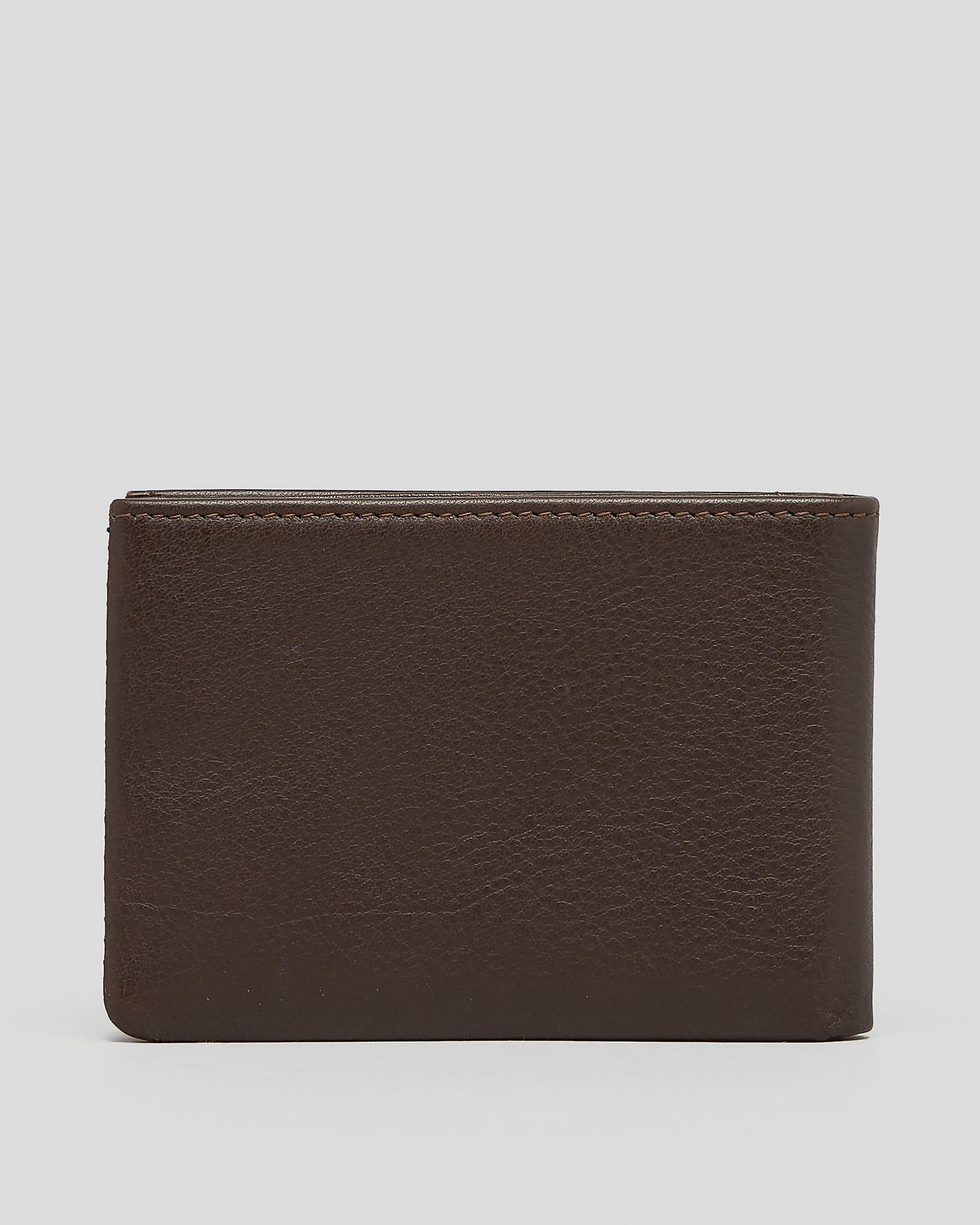 Shop Rusty Now or Never Leather Wallet In Coffee - Fast Shipping & Easy ...