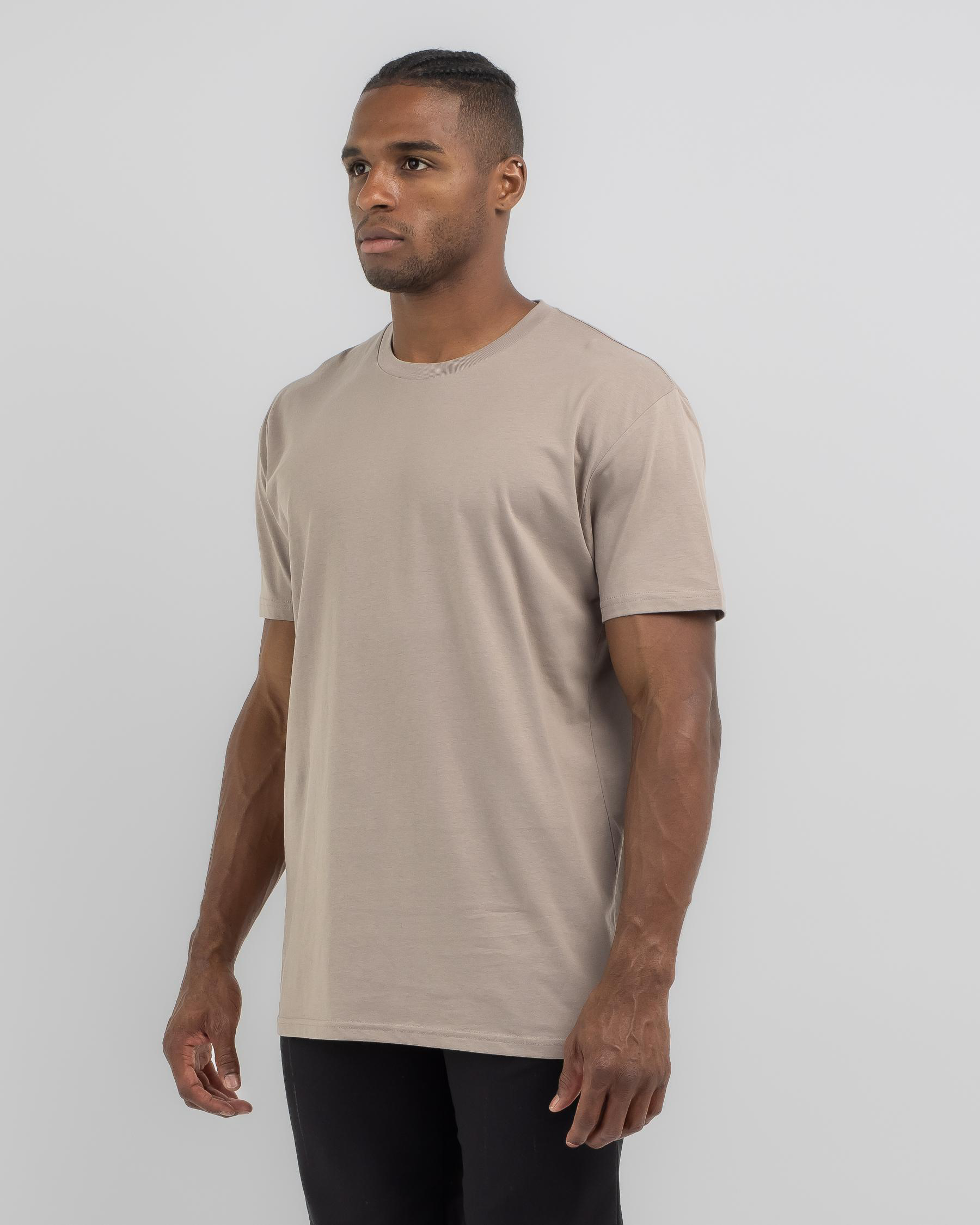 AS Colour Staple T-Shirt In Mushroom - Fast Shipping & Easy Returns ...