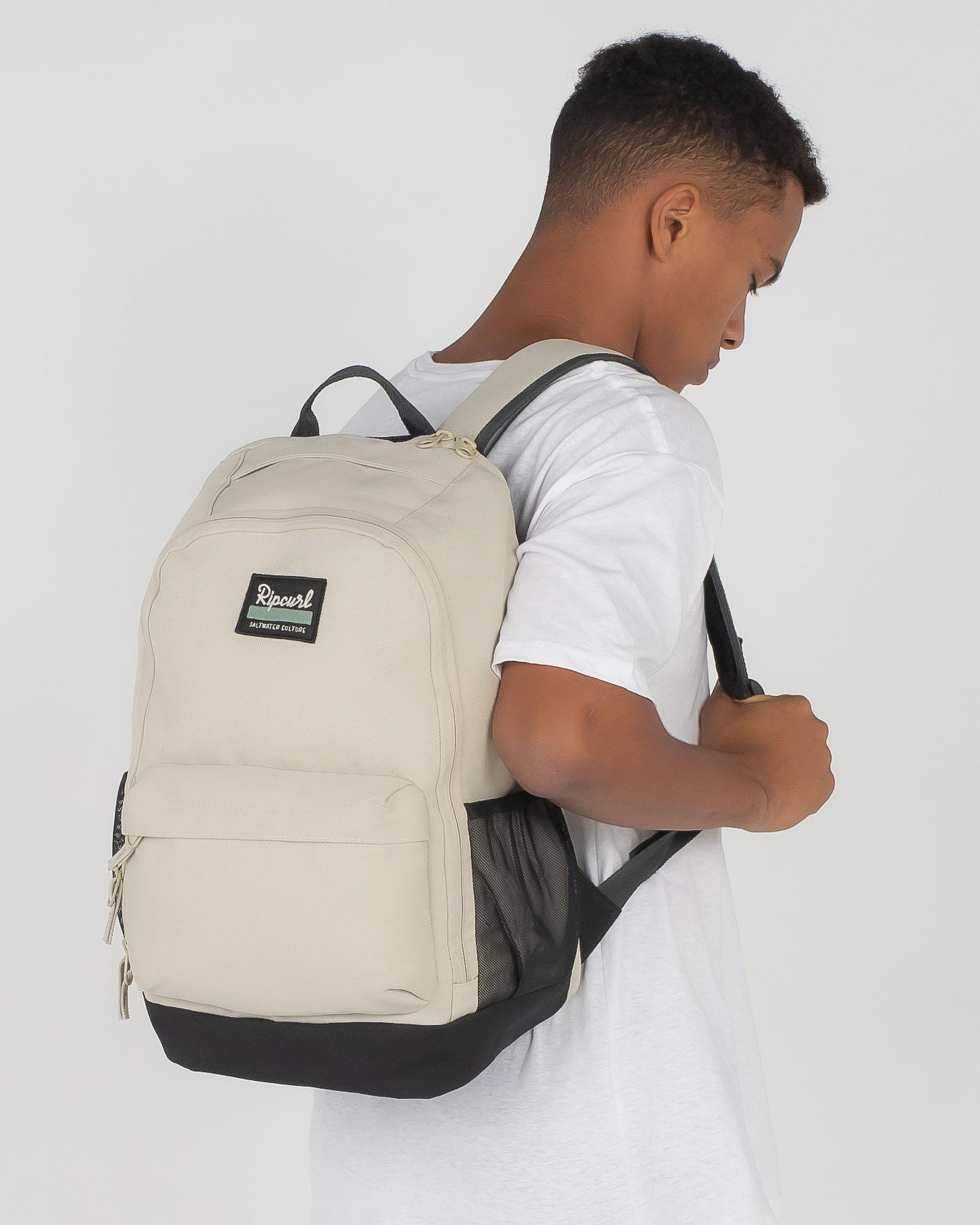 Shop Rip Curl Vantage 30L Saltwater Eco Backpack In Light Khaki - Fast Shipping & Easy Returns ...