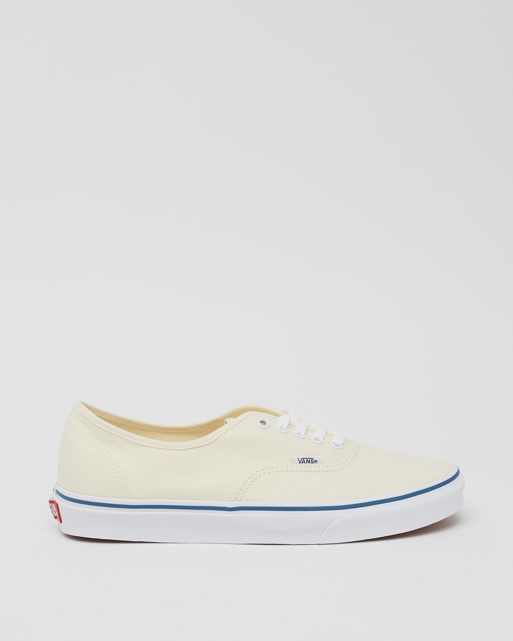 Shop Vans Authentic Shoes In White - Fast Shipping & Easy Returns ...