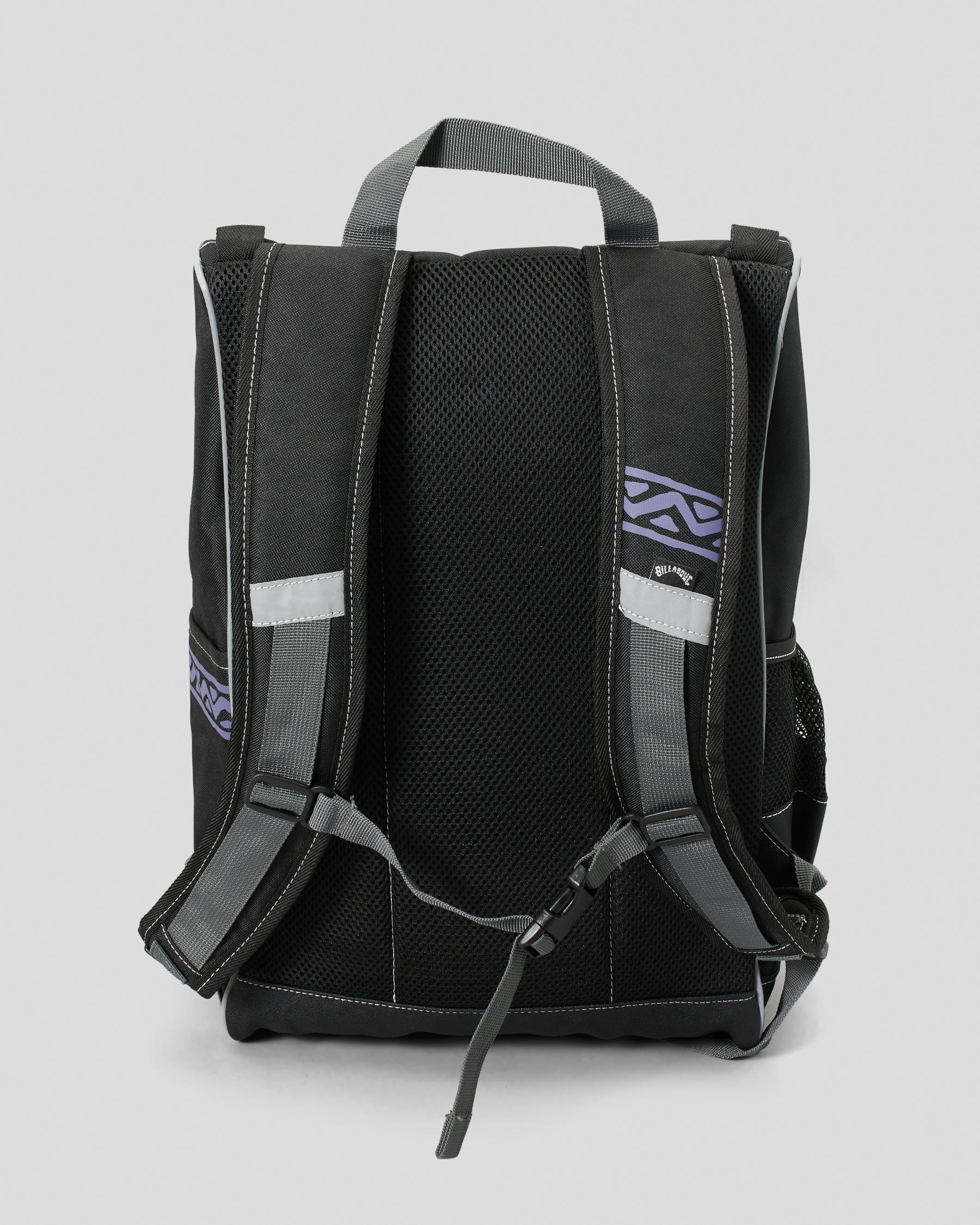 Shop Billabong Top Loader School Backpack In Black - Fast Shipping ...