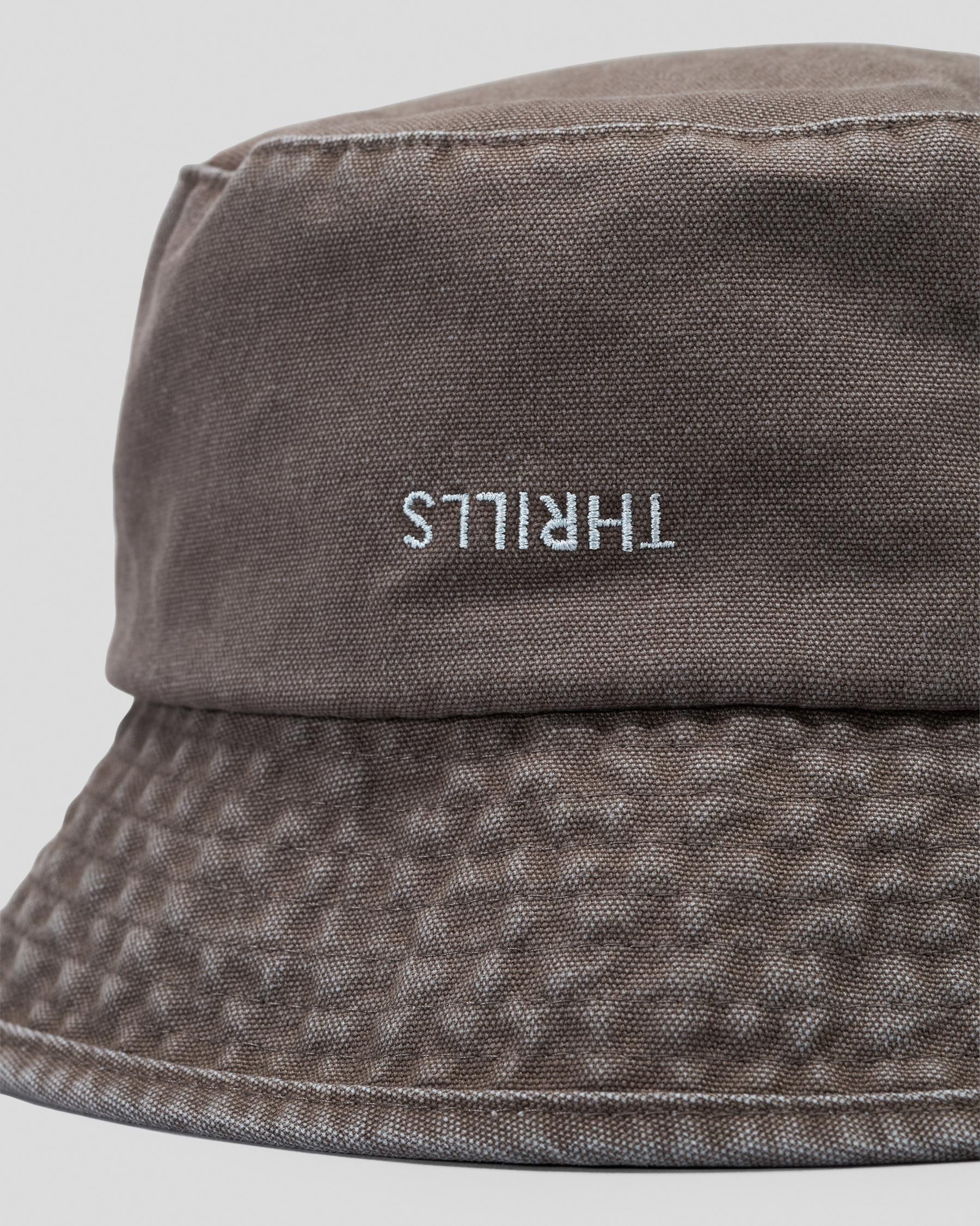 Shop Thrills Minimal Bucket Hat In Tarmac - Fast Shipping & Easy ...