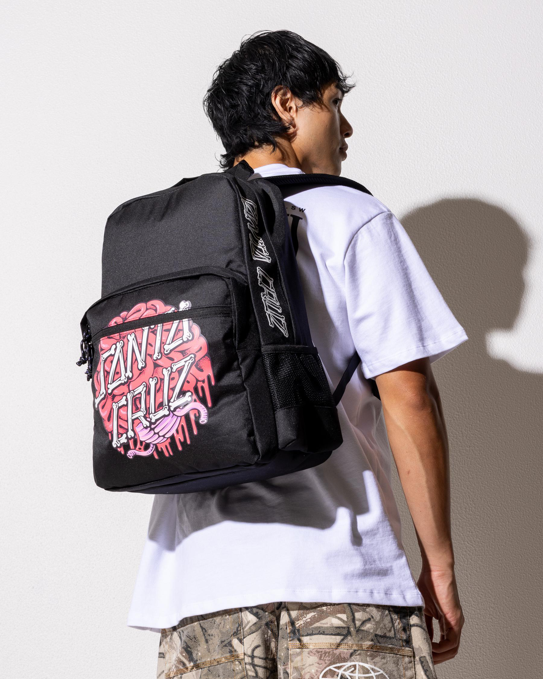 Shop Santa Cruz Brain Dot Backpack In Black - Fast Shipping & Easy ...