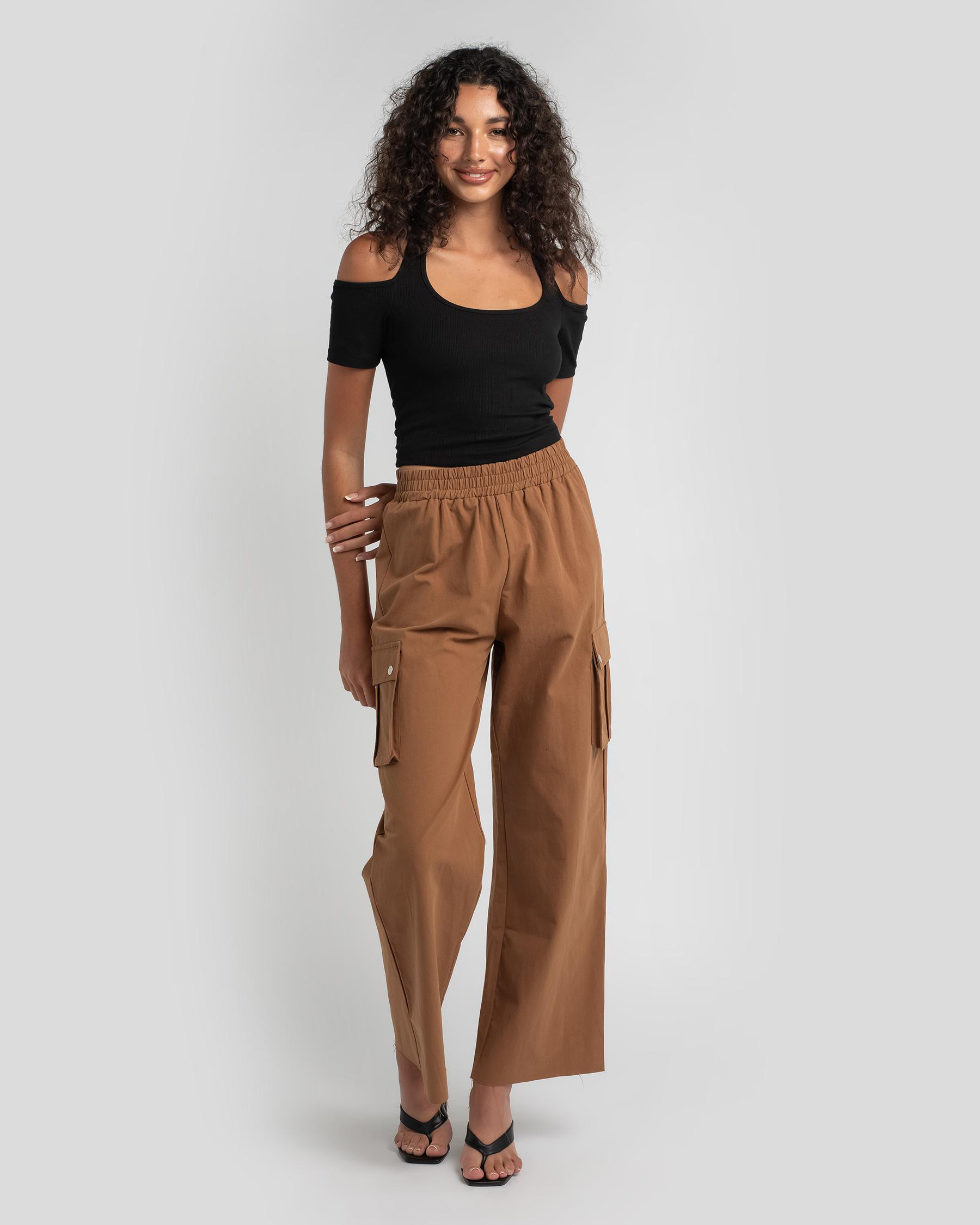 Shop Ava And Ever Elton Top In Black - Fast Shipping & Easy Returns ...