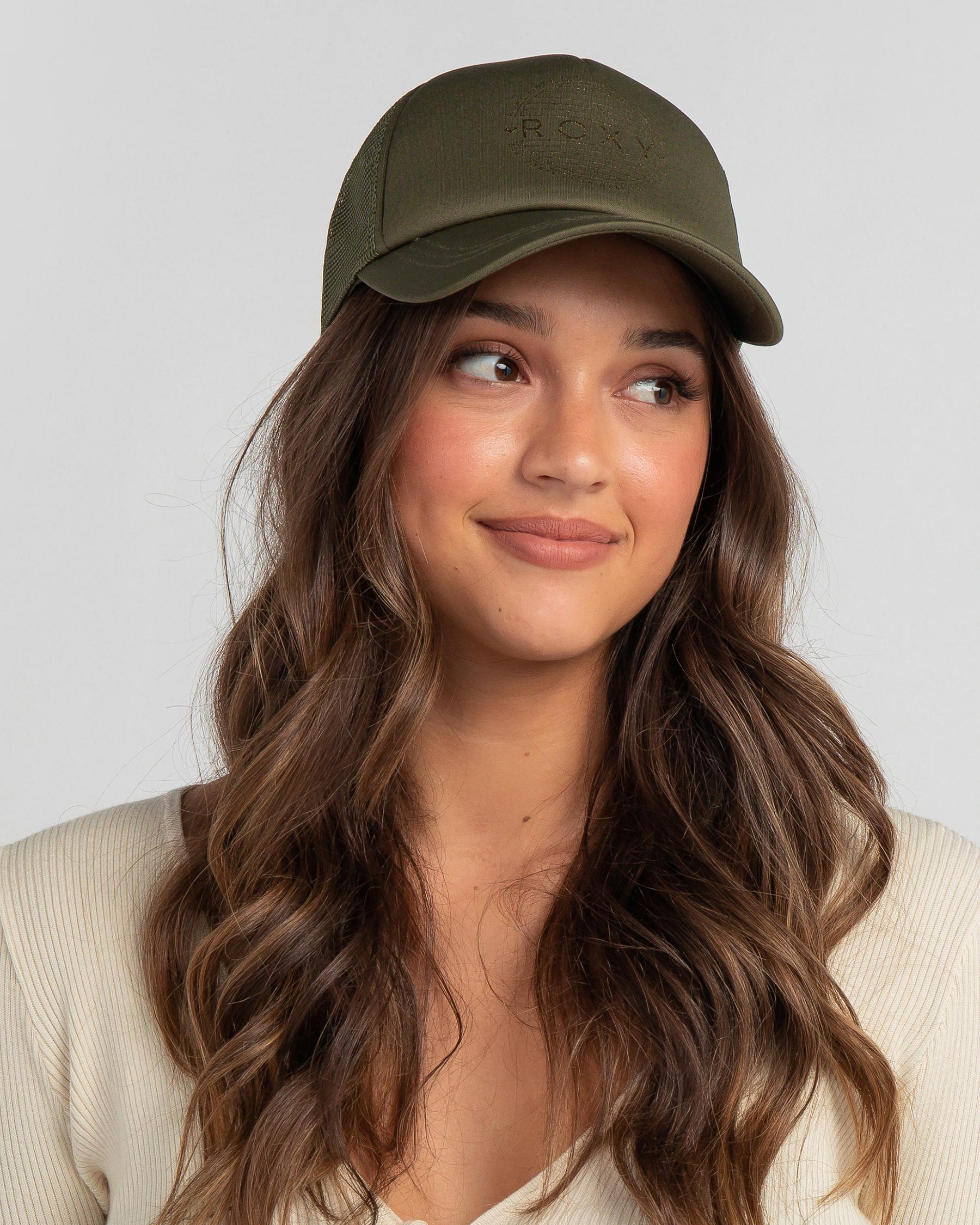Shop Roxy Brennan Trucker Cap In Kalamata - Fast Shipping & Easy ...