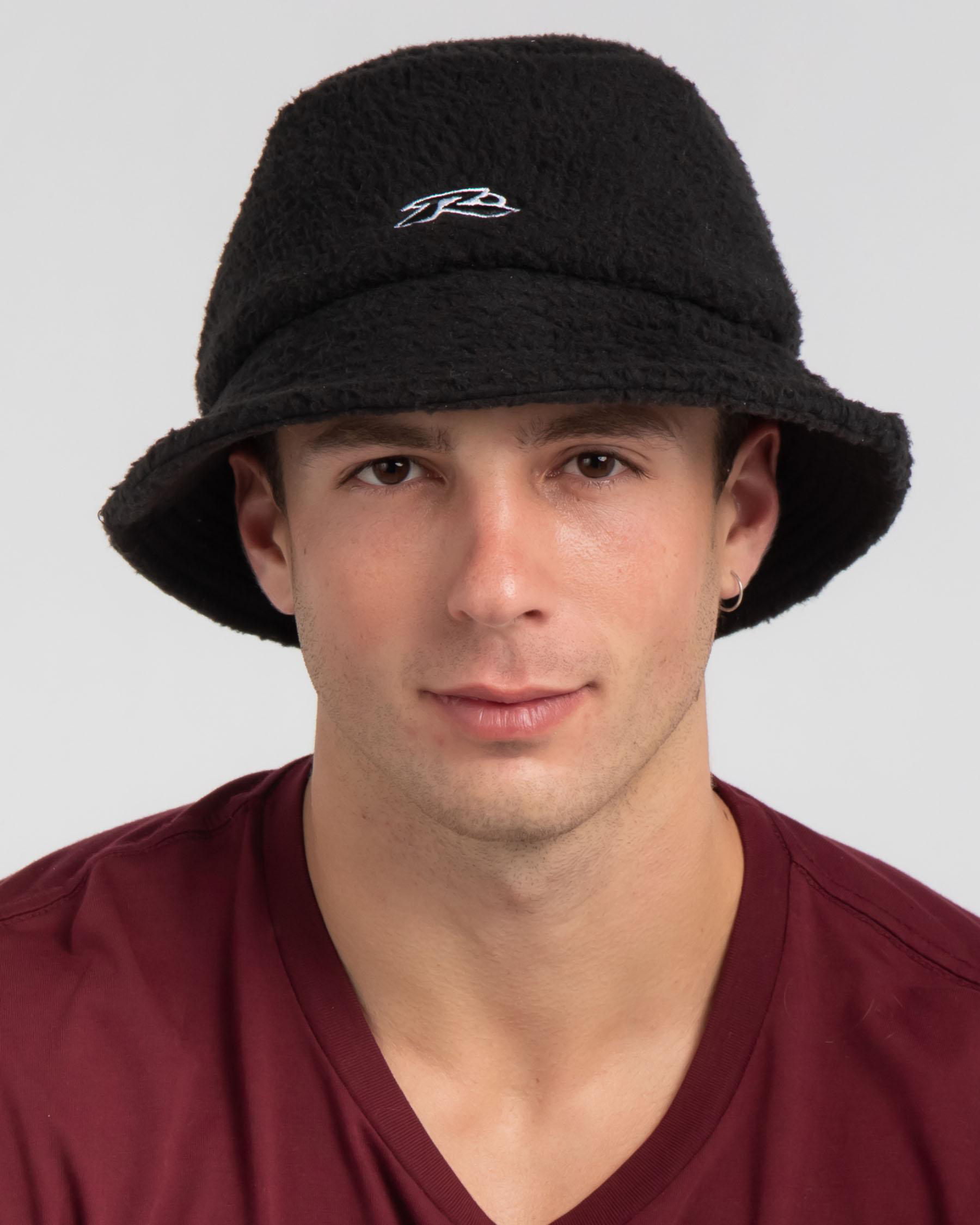 Shop Rusty Polar Eclipse Bucket Hat In Black - Fast Shipping & Easy ...