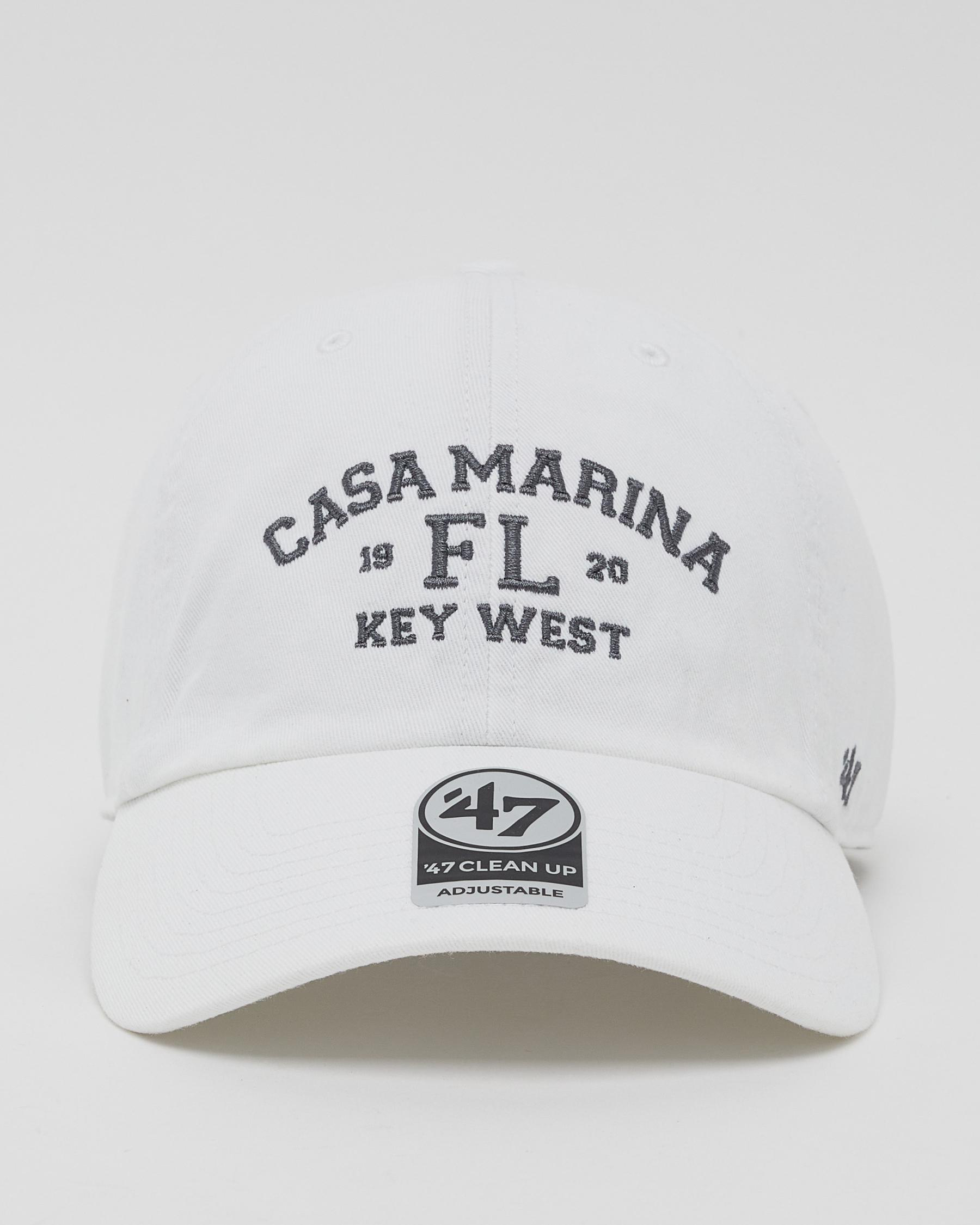Shop Forty Seven City Key West Cap In White - Fast Shipping & Easy ...