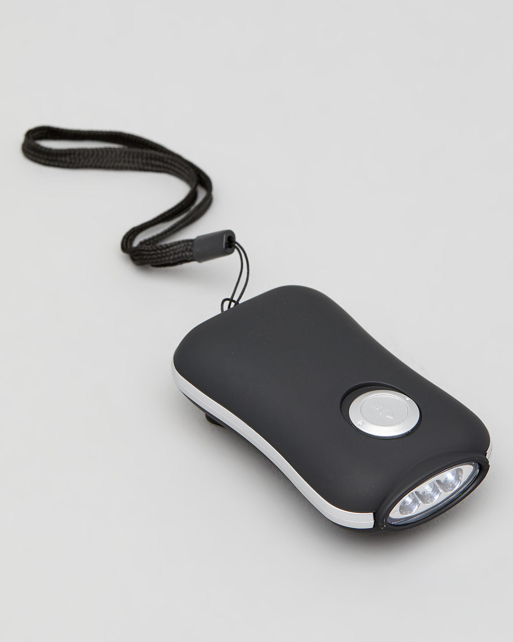 Shop Independence Studio Crank Flashlight In Black - Fast Shipping ...