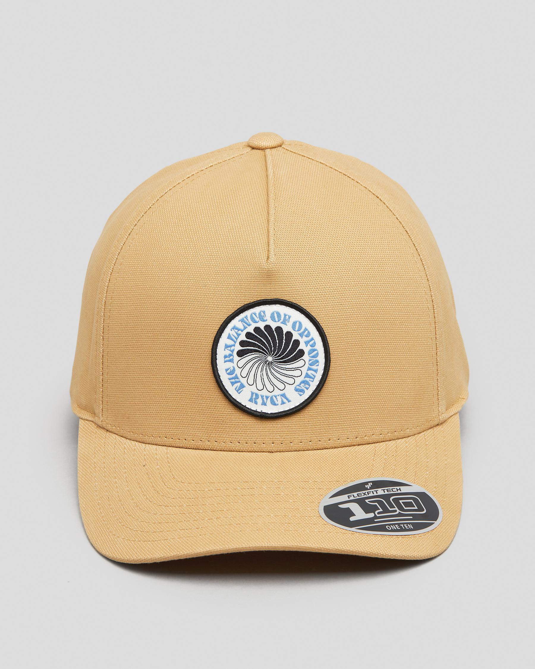 Shop RVCA Twister Pinched Snapback Cap In Apple Cinnamon - Fast ...