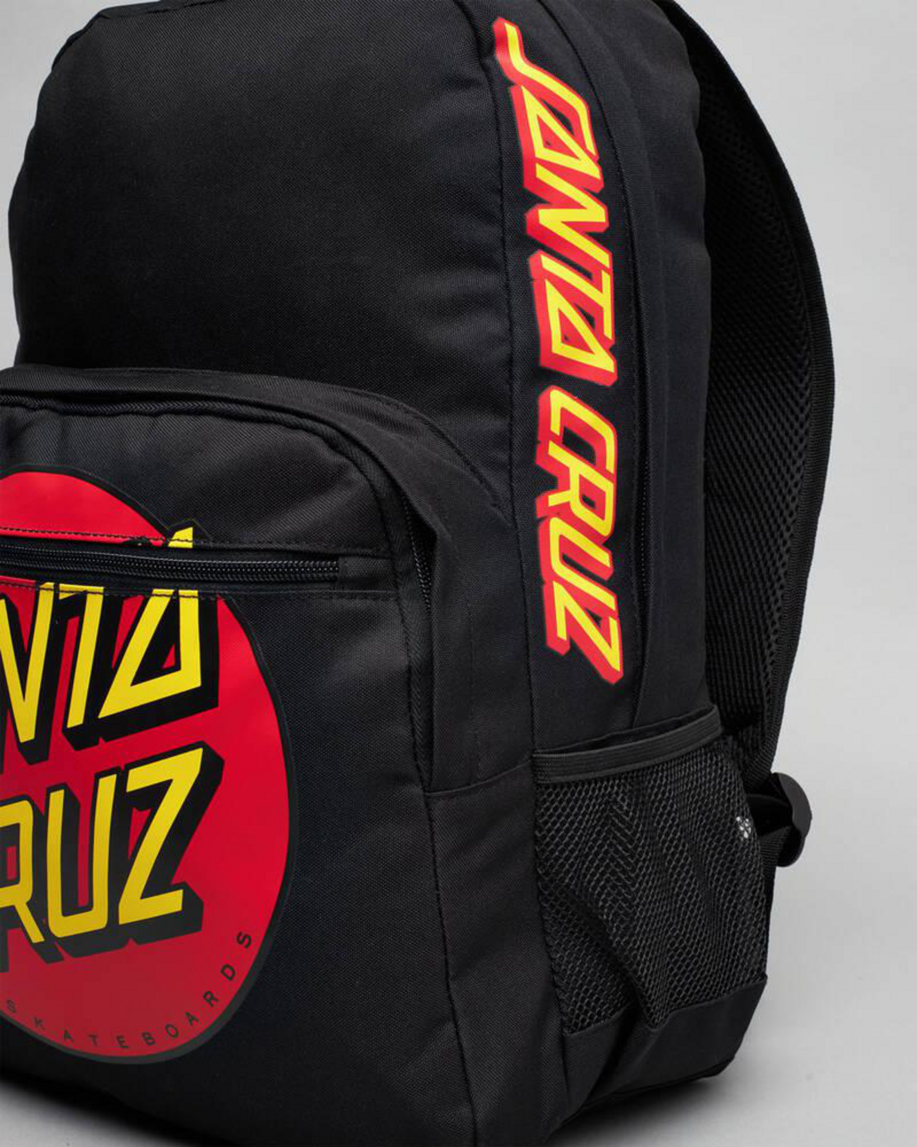 Shop Santa Cruz Classic Dot Backpack In Black - Fast Shipping & Easy ...