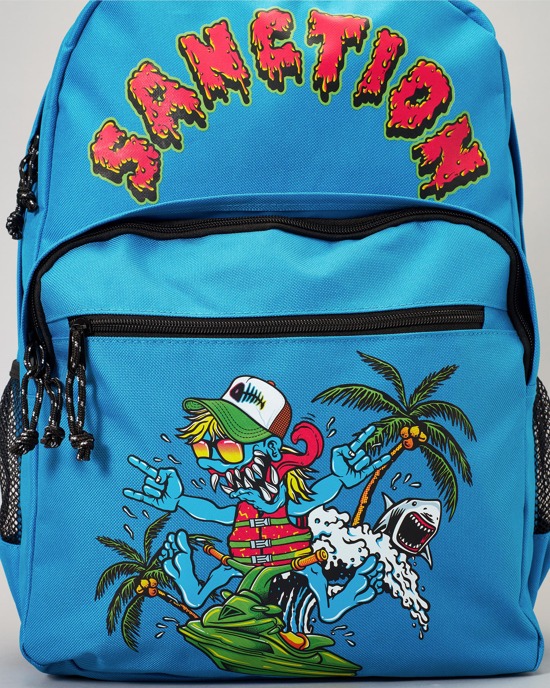 Shop Sanction Sprayed Backpack In Blue - Fast Shipping & Easy Returns ...