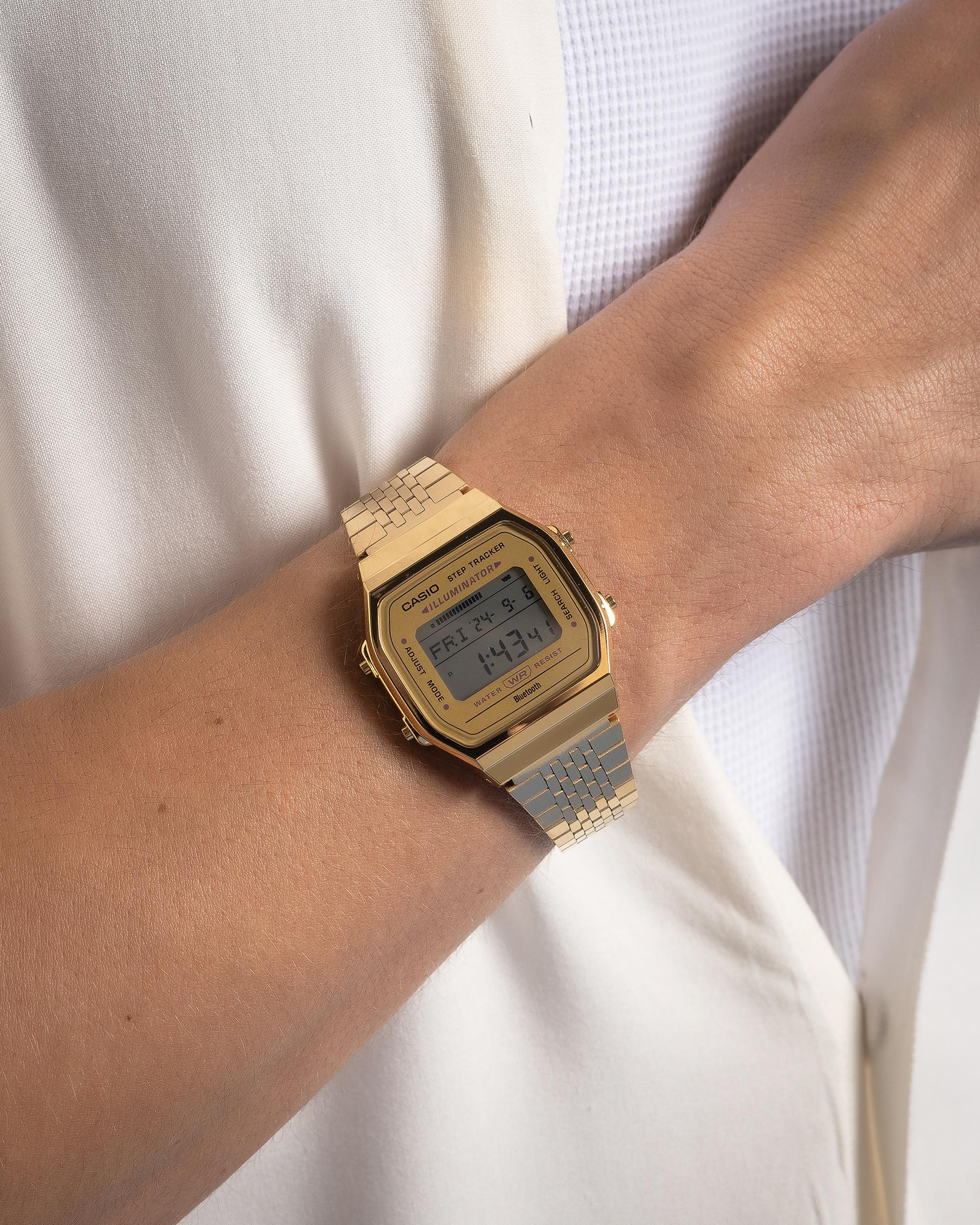 Shop Casio ABL100WEG-9A Watch In Gold - Fast Shipping & Easy Returns - City Beach Australia