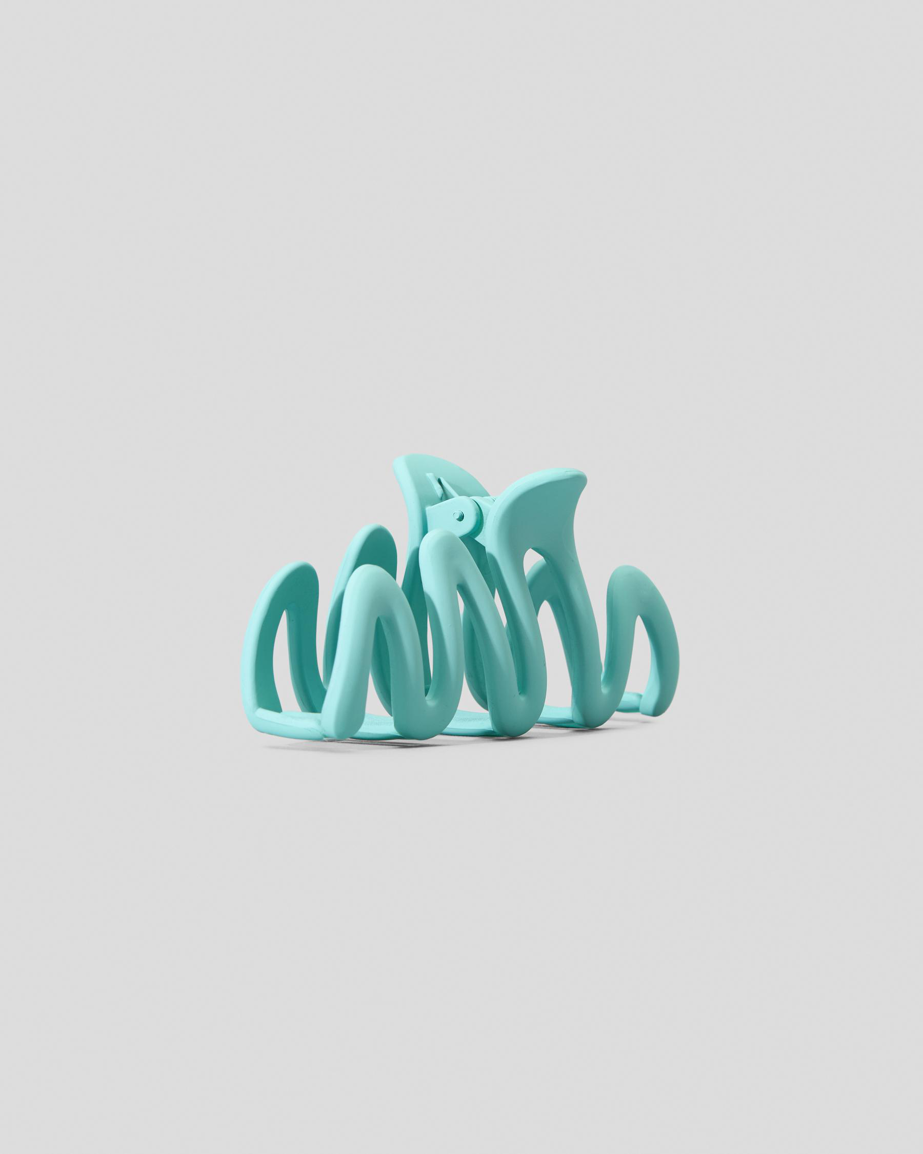 Shop Karyn In LA Darcy Hair Claw Clip In Seafoam - Fast Shipping & Easy ...