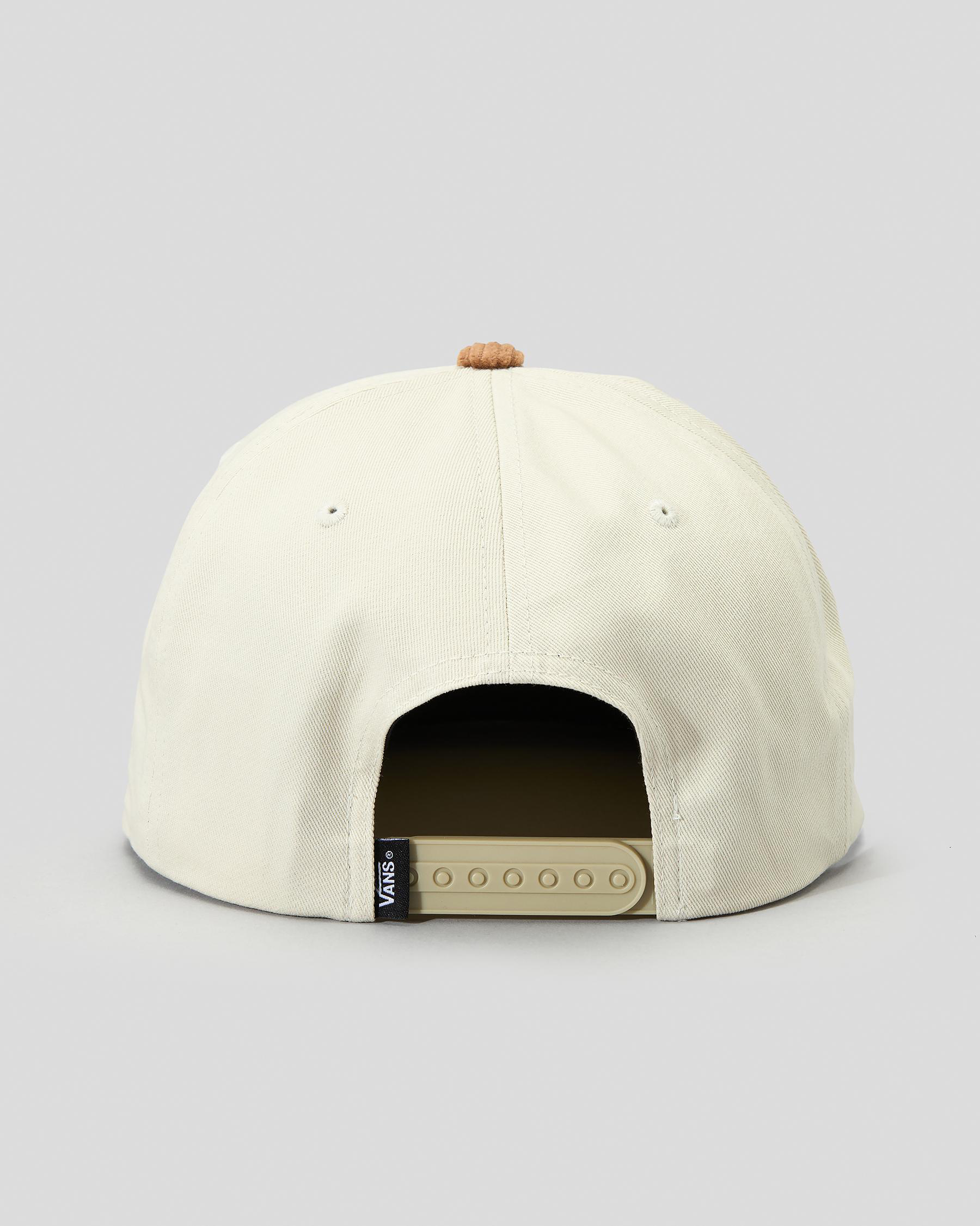 Shop Vans Drop V II Snapback Cap In Oatmeal - Fast Shipping & Easy ...