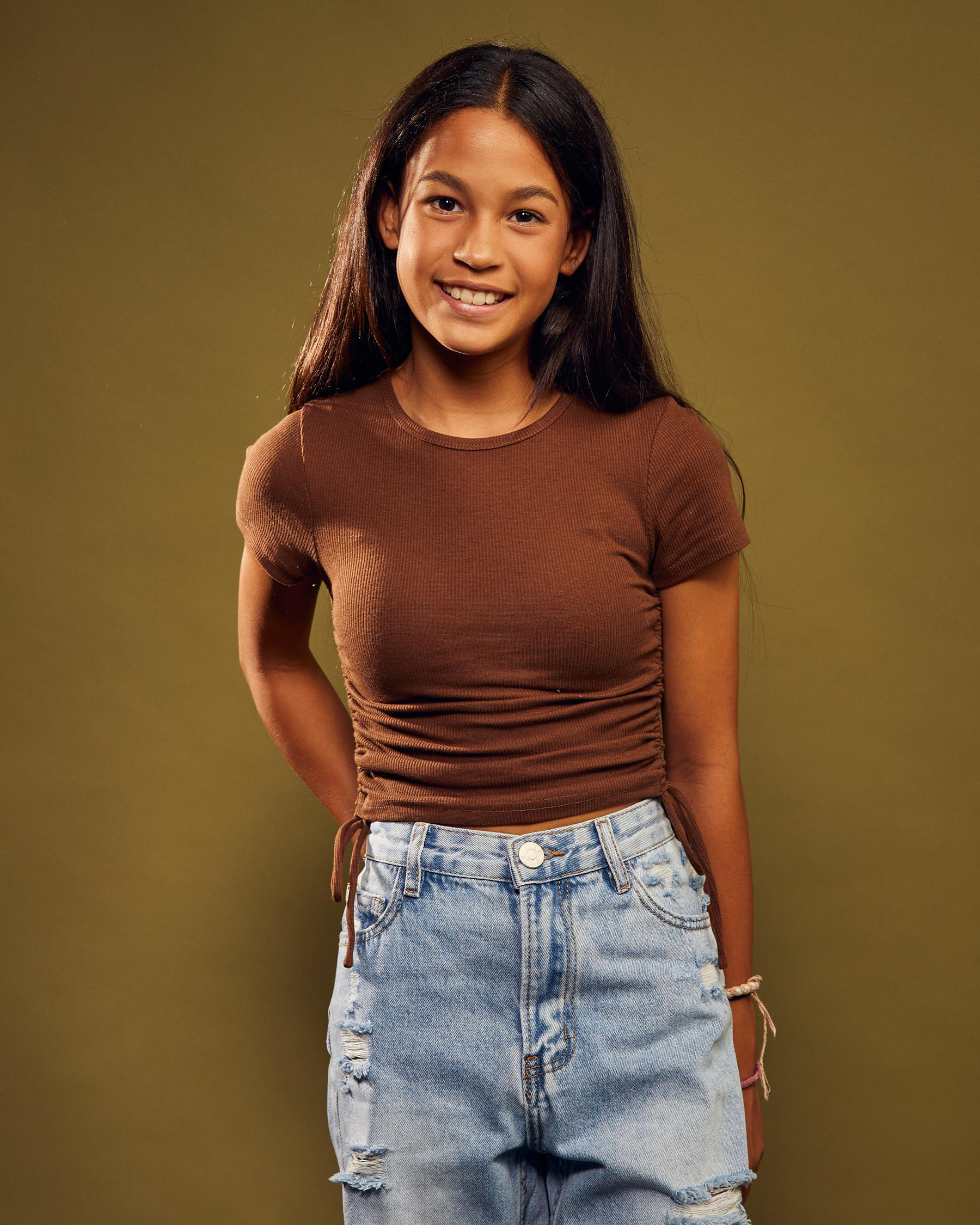 Shop Ava And Ever Girls' Kenny Top In Milk Chocolate - Fast Shipping ...