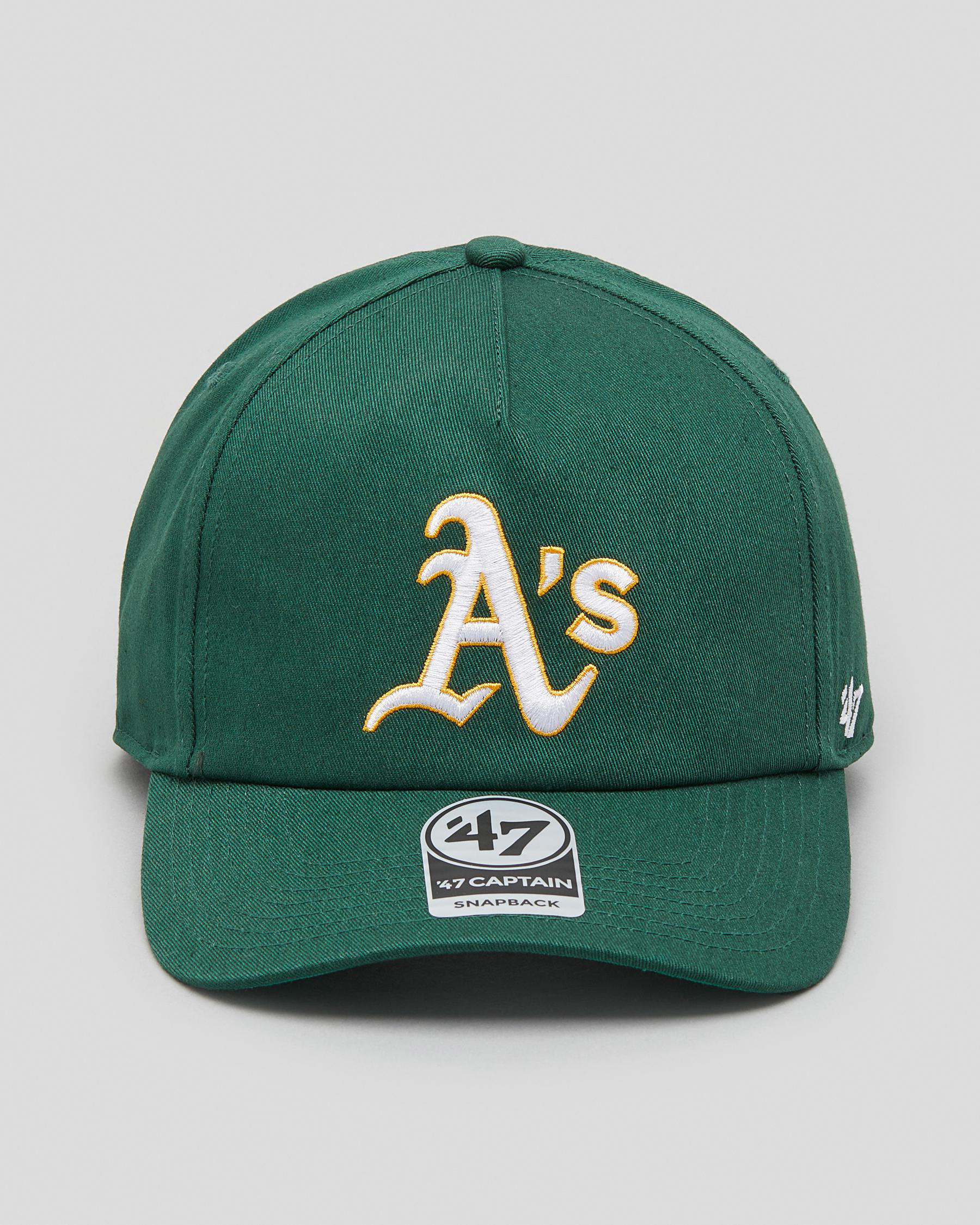 Shop Forty Seven Oakland Athletics Nantasket 47 Captain DTR Cap In Dark ...