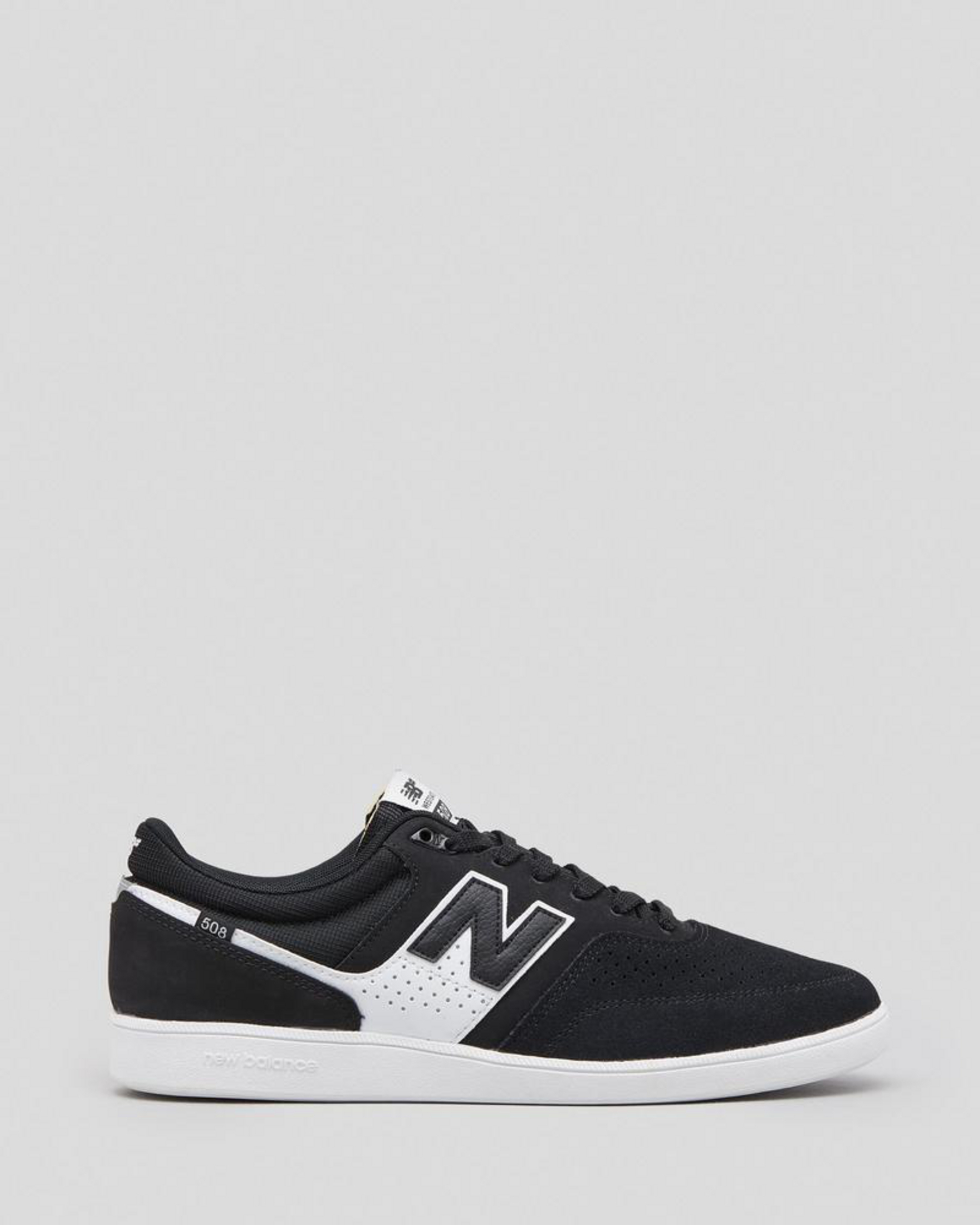 Shop New Balance NB 508 Shoes In Black/white - Fast Shipping & Easy ...