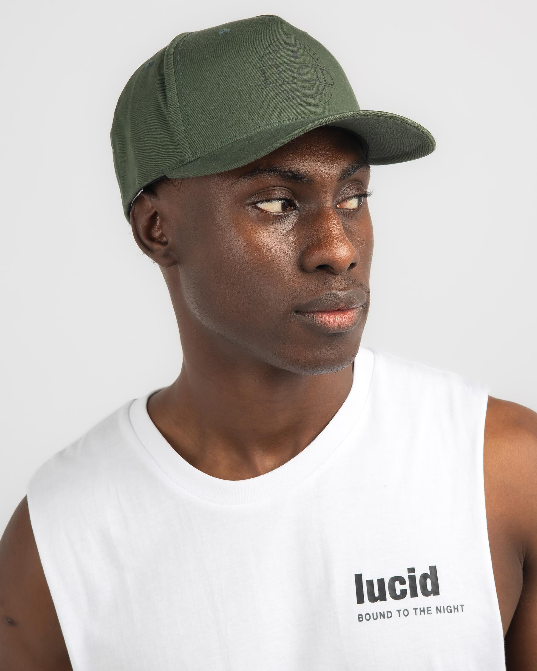 Shop Lucid Ignite Snapback Cap In Olive - Fast Shipping & Easy Returns ...