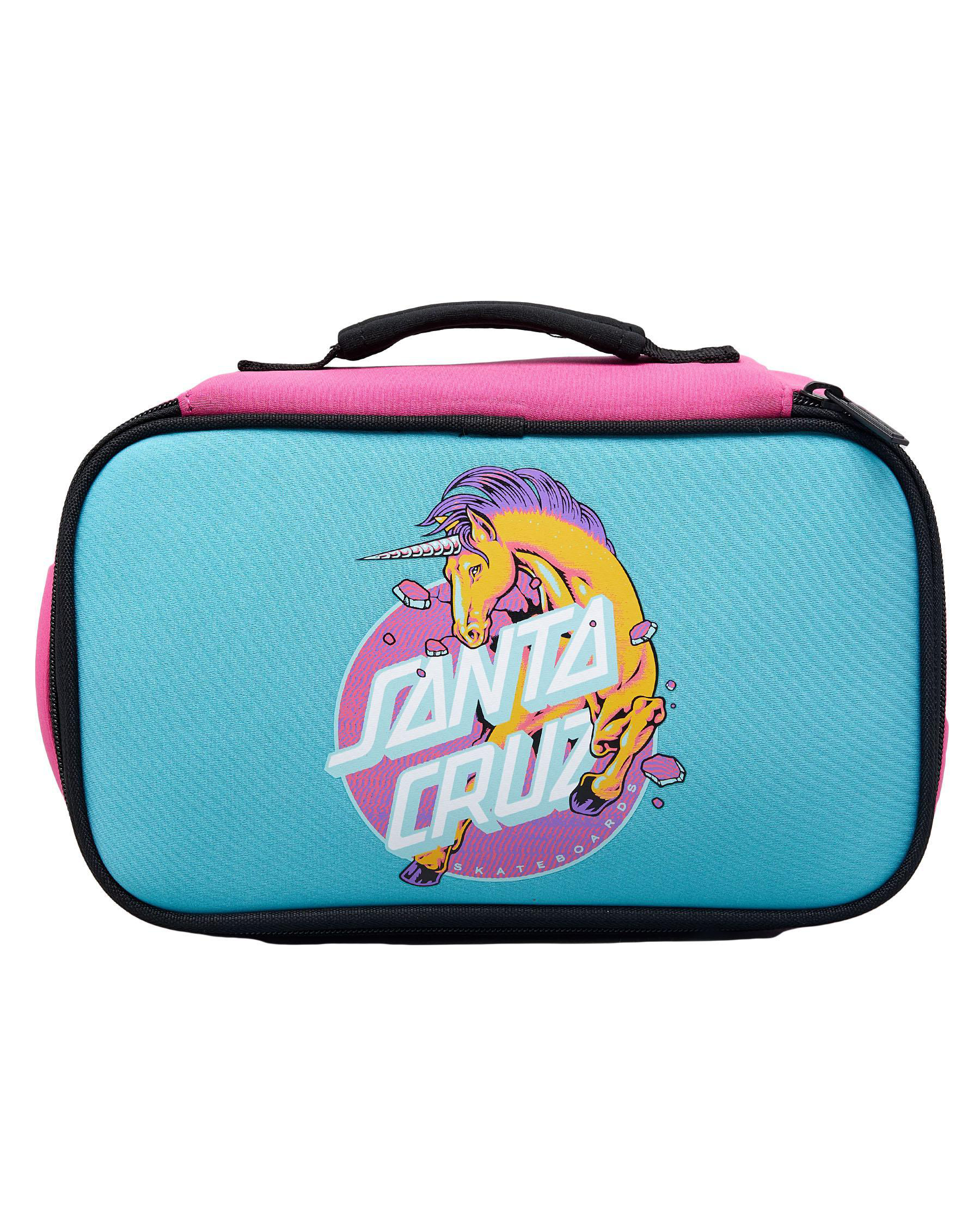 Shop Santa Cruz Unicorn Dot Lunch Box In Blue - Fast Shipping & Easy ...