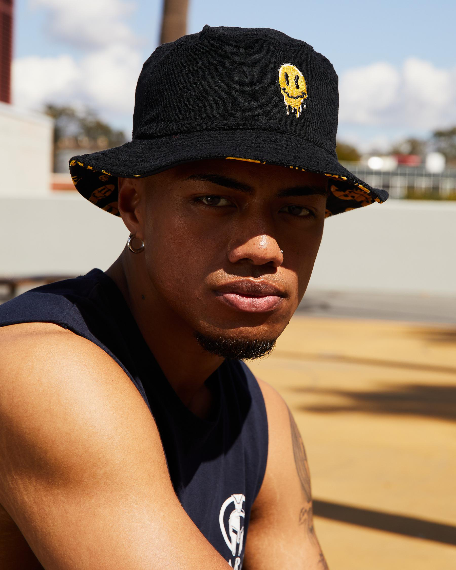 Lucid Drippy Bucket Hat In Black - Fast Shipping & Easy Returns - City ...