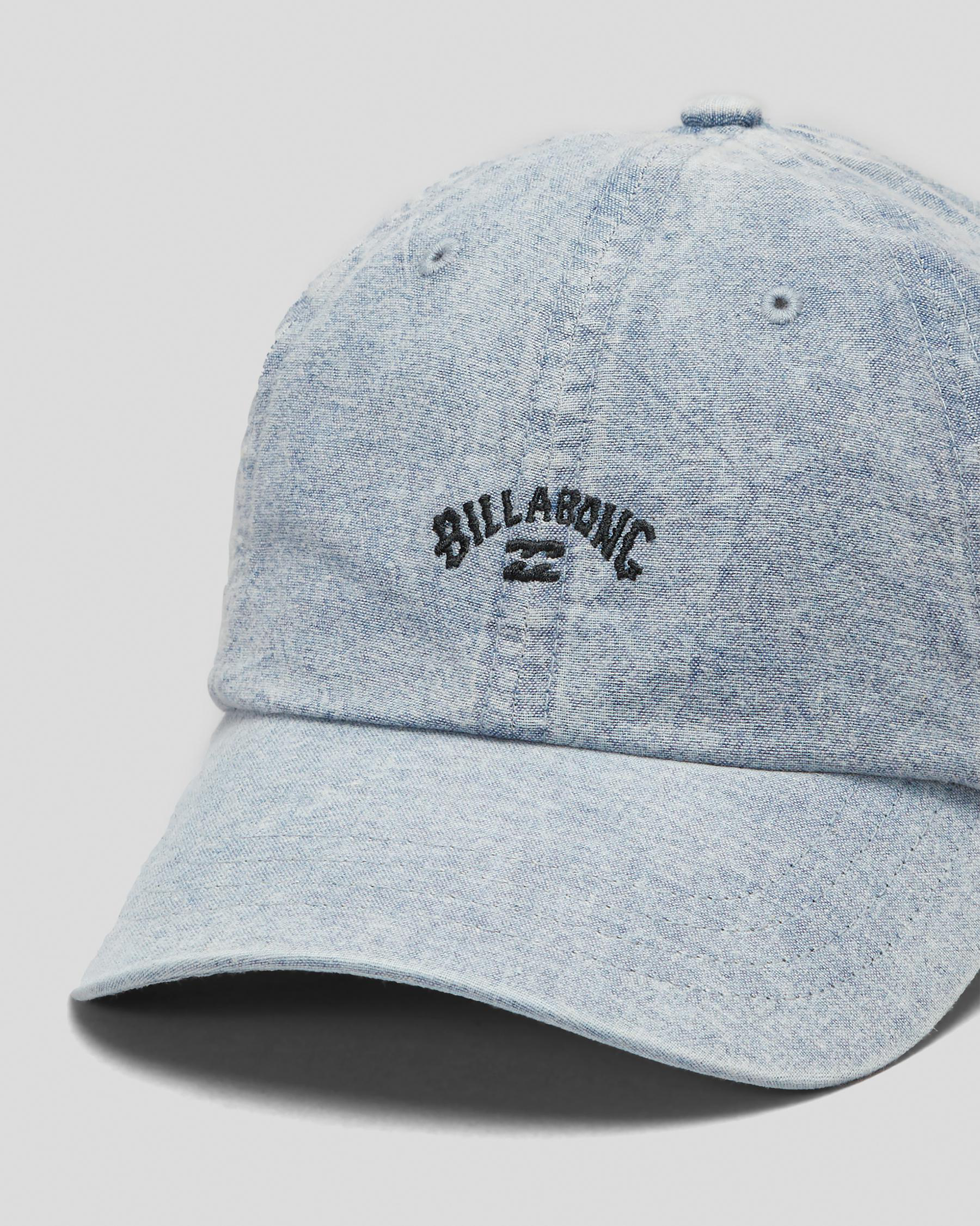 Shop Billabong Peyote Washed Dad Cap In Washed Blue - Fast Shipping ...