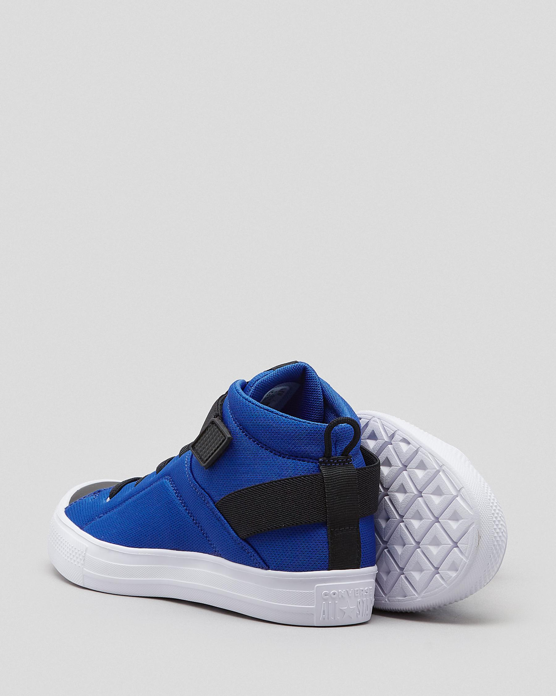 Shop Converse Boys' CTAS Superplay Laced Varsity Shoes In Game Royal ...