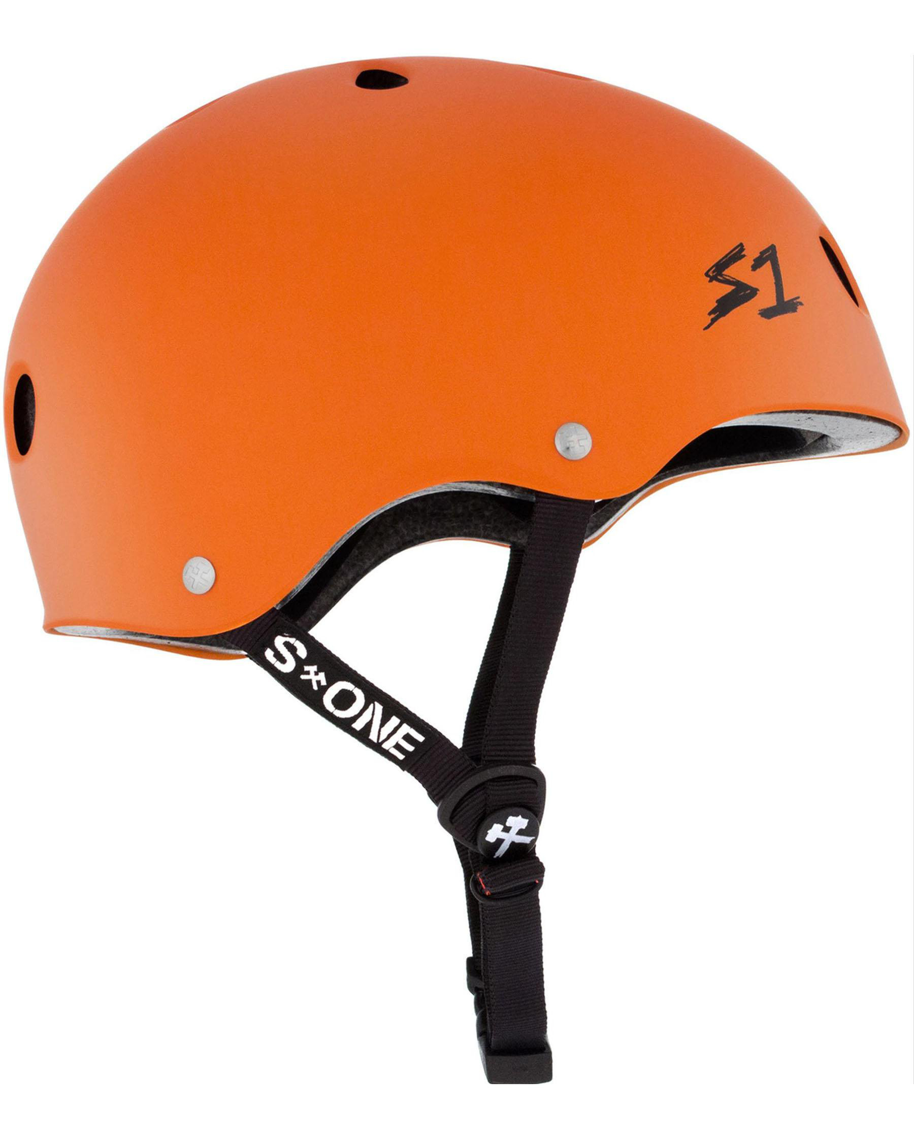 Shop S-one Helmets S-One Lifer Helmet In Orange Matte - Fast Shipping ...