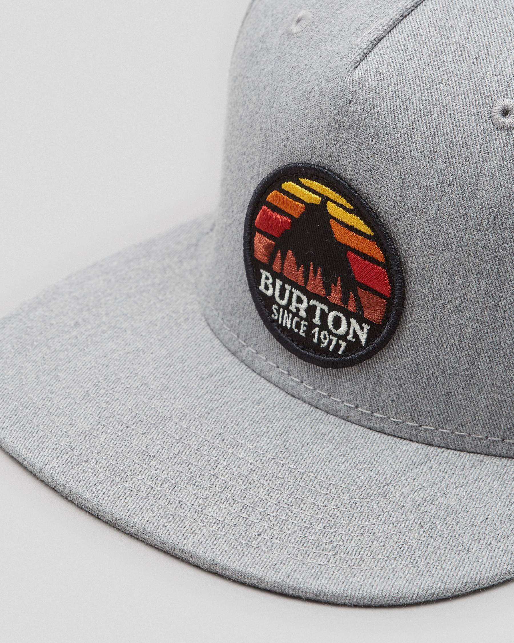 Shop Burton Underhill Cap In Monument Heather - Fast Shipping & Easy ...